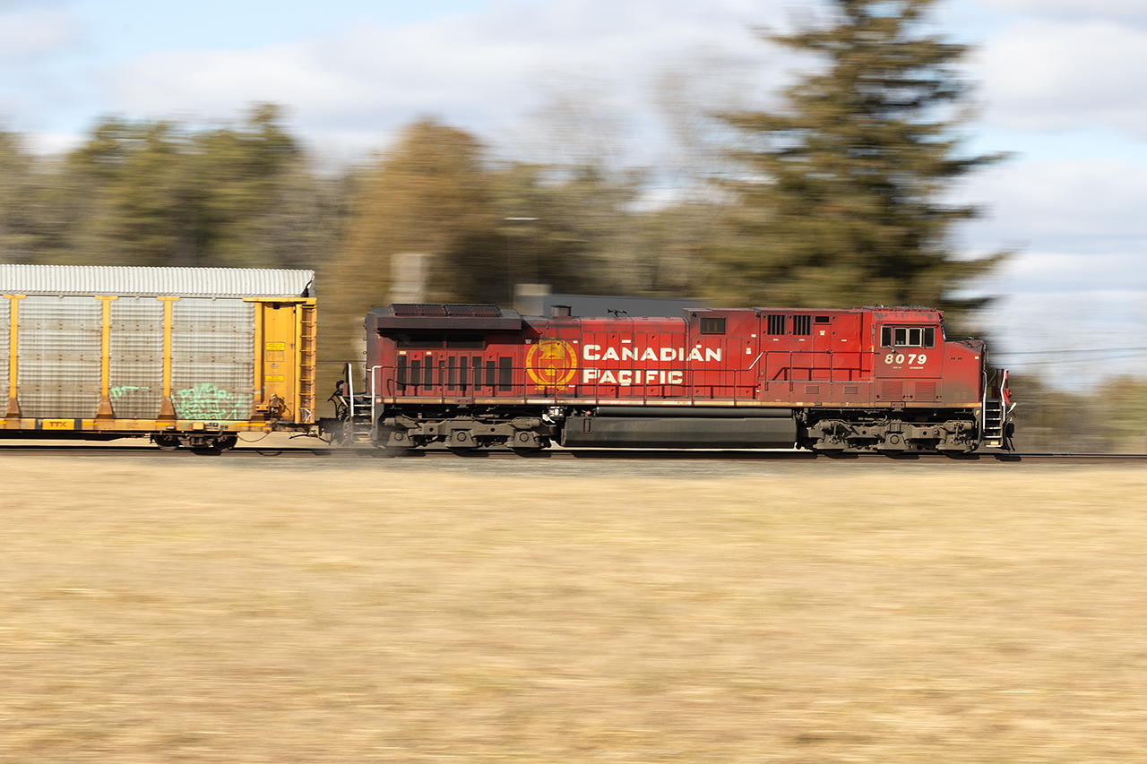 Railpictures.ca - David Brook Photo: The scanner was breaking up a little, so I couldn’t really ...