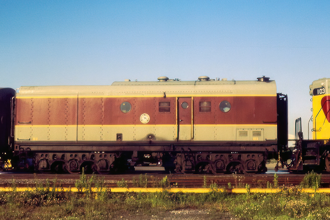 Railpictures.ca - David Brook Photo: A tender-turned-steam generator for the Agawa Canyon train ...