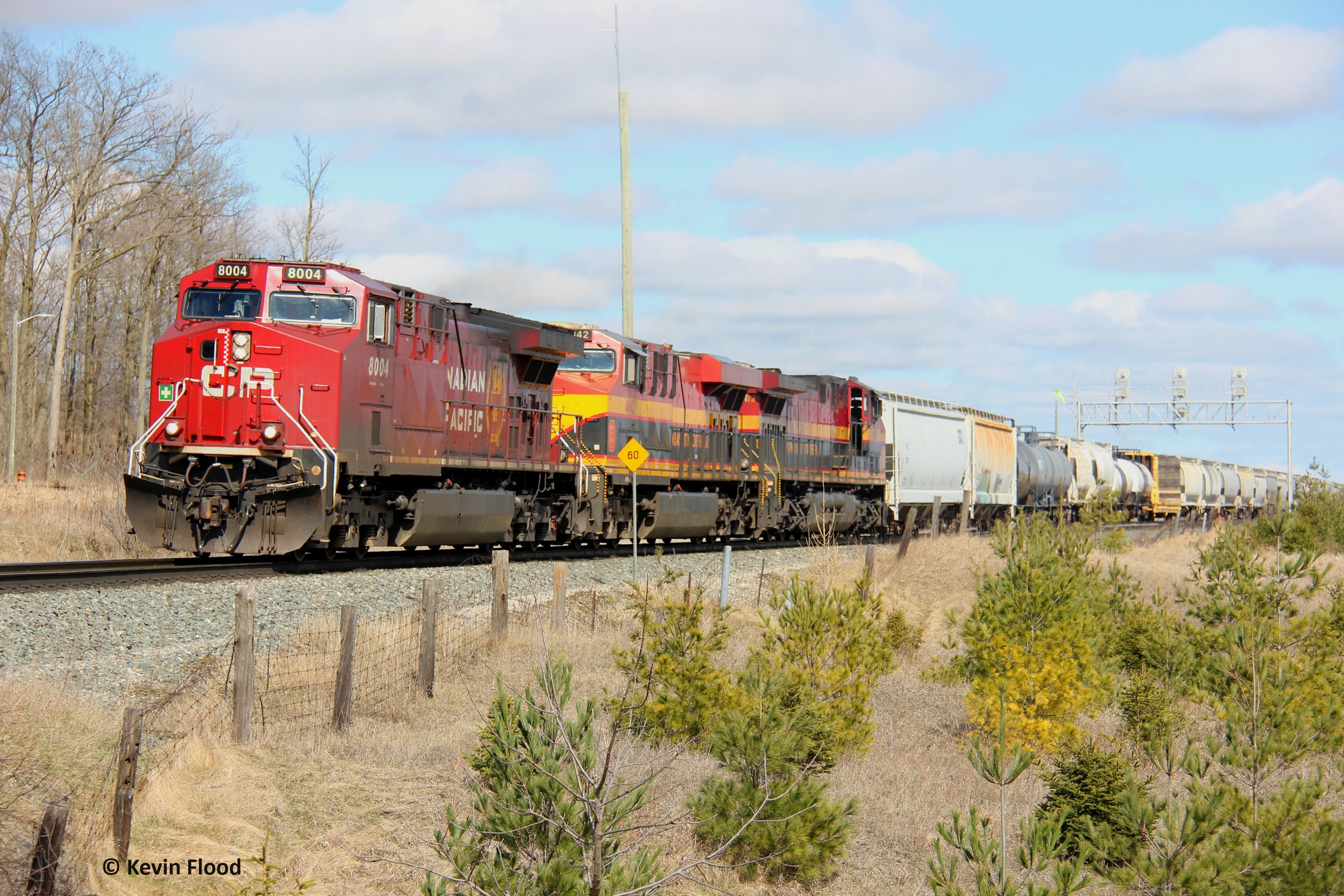 Railpictures.ca - Kevin Flood Photo: On Easter 2024, CPKC 239 entered Wolverton at around 14:15 ...