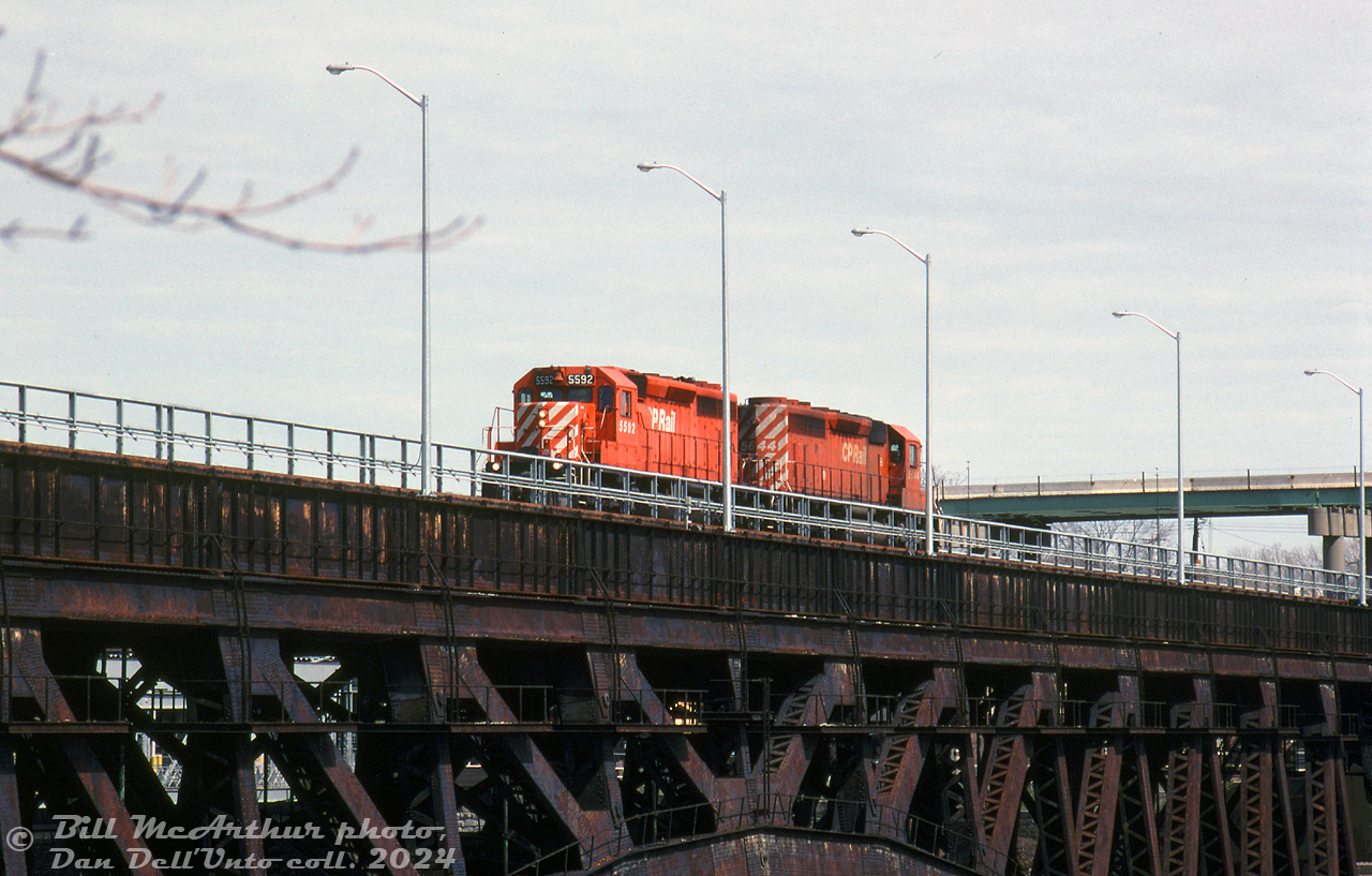 Railpictures.ca - Bill McArthur photo, Dan Dell'Unto coll. Photo: CP train #523 is a little ...