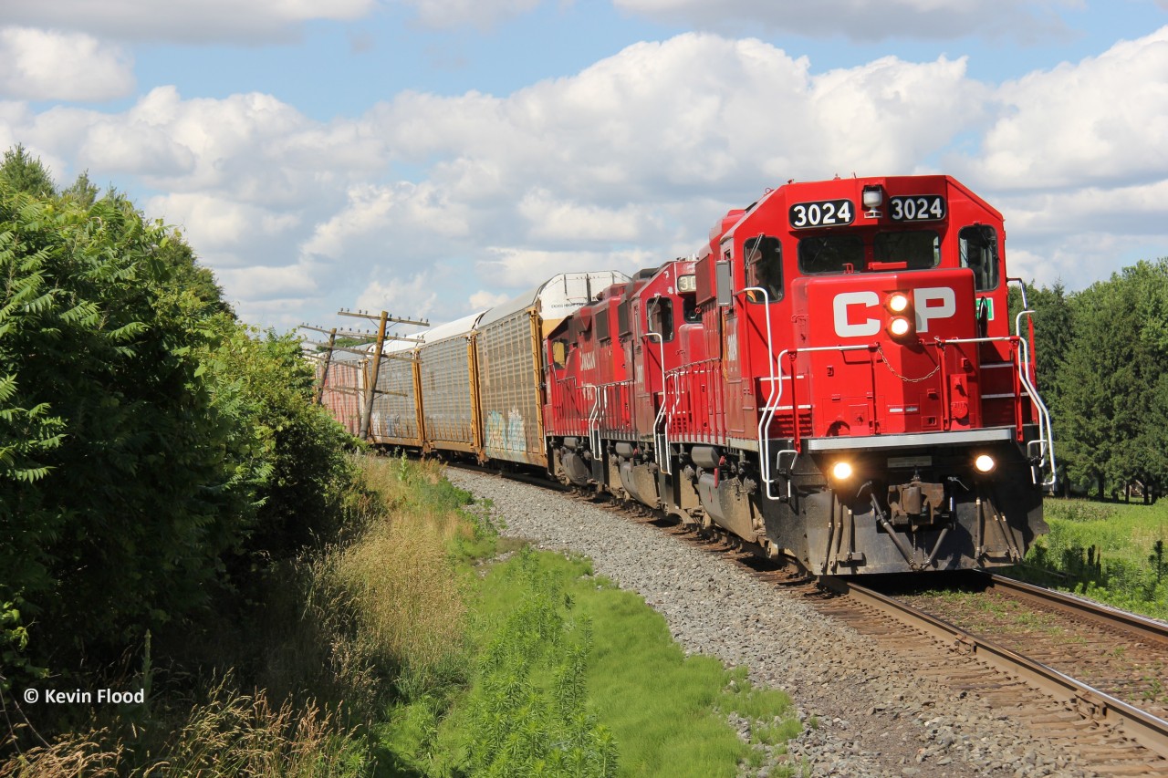 Railpictures.ca - Kevin Flood Photo: Following closely behind CPKC 137 (but not close enough as ...
