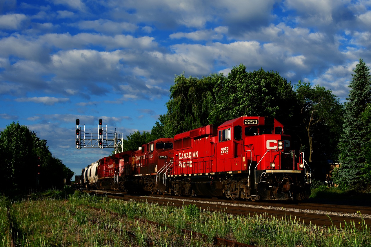 Railpictures.ca - Michael Berry Photo: CPKC 229 uncommonly has a GP20C-ECO leading as it passes ...