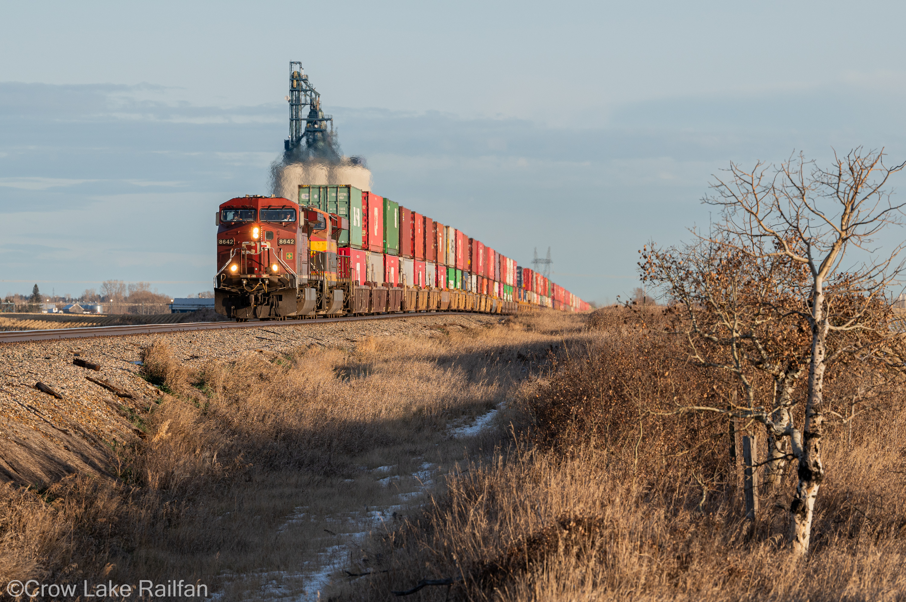 Railpictures.ca - William Rolston Photo: The crisp November air is broken by the faint whistle ...