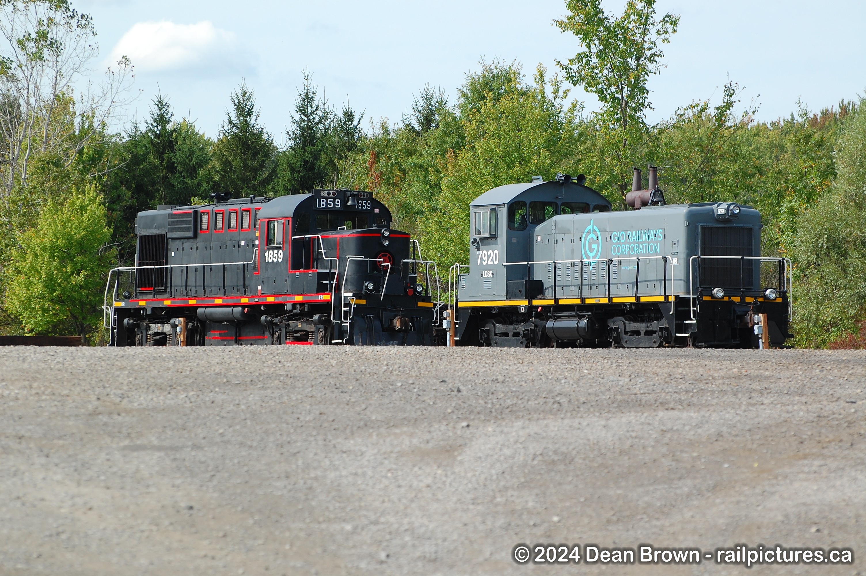 Railpictures.ca - Dean Brown Photo: It looks like GIO will be repainting TRRY RS18u 1859 with ...