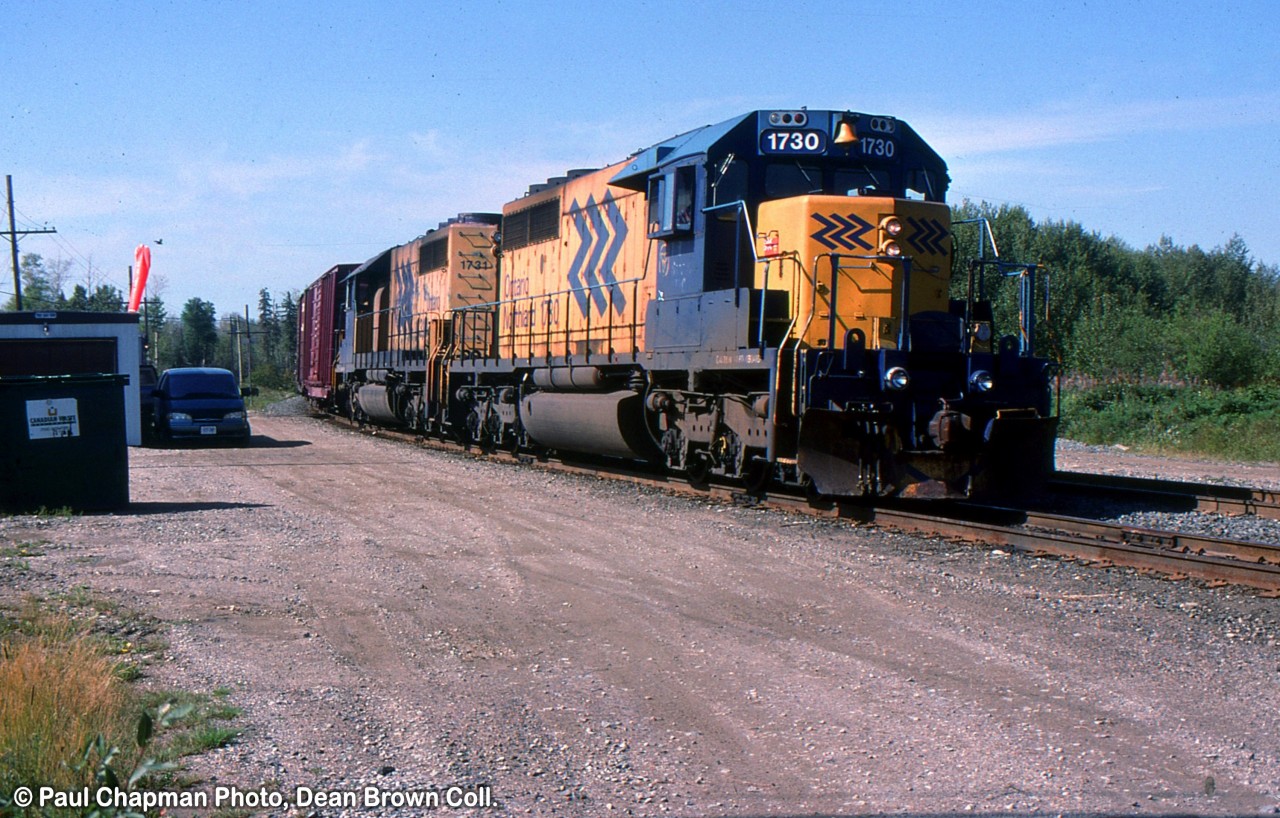 Railpictures.ca - Paul Chapman Photo, Dean Brown Coll. Photo: ONT SD40-2 1730 and ONT SD40-2 ...