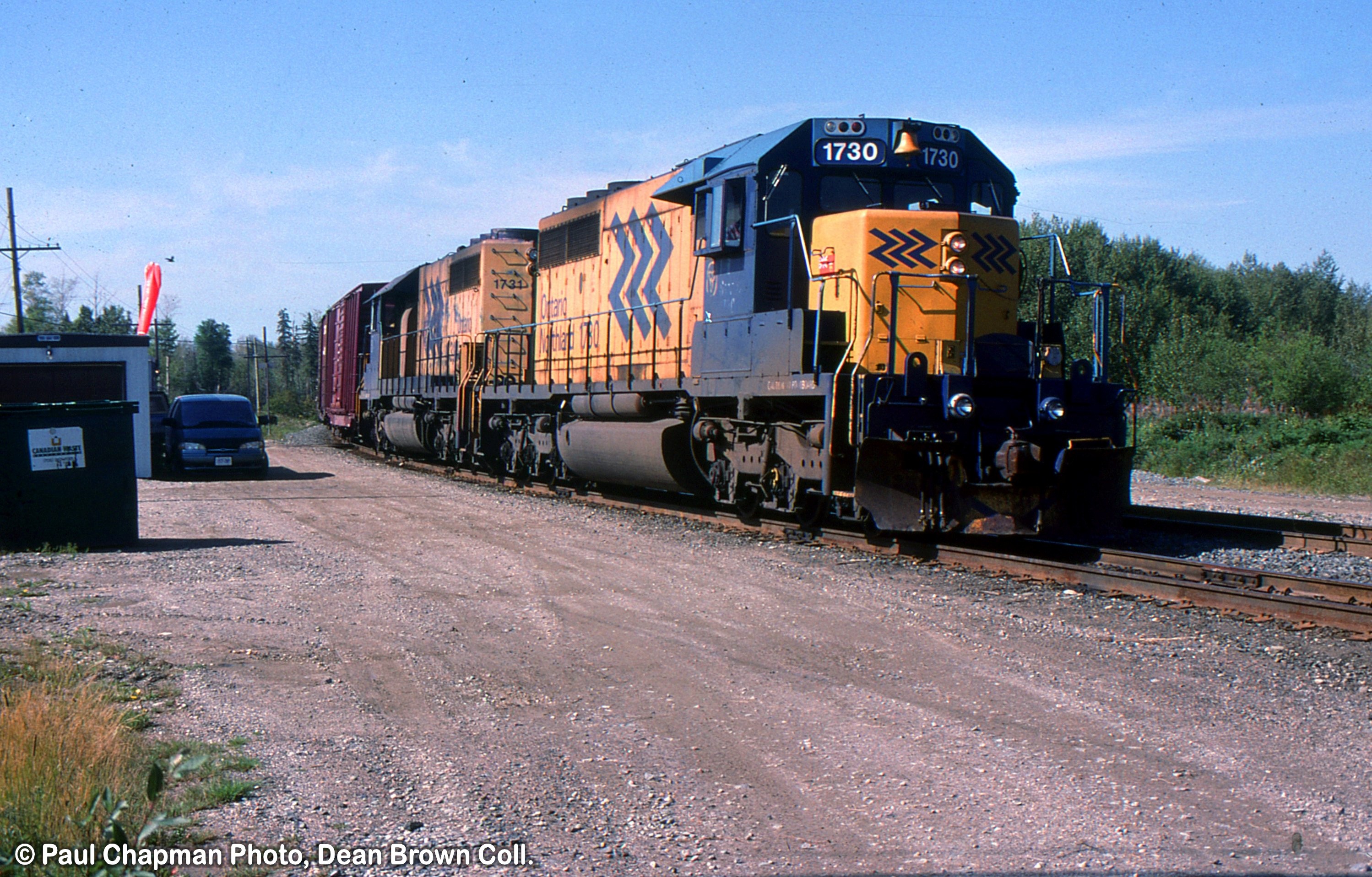 Railpictures.ca - Paul Chapman Photo, Dean Brown Coll. Photo: ONT SD40-2 1730 and ONT SD40-2 ...