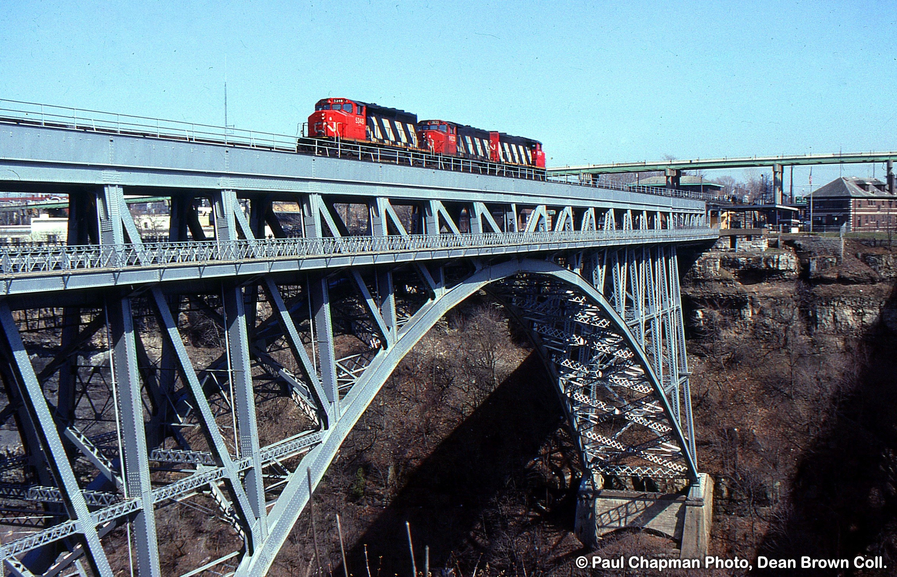 Railpictures.ca - Paul Chapman Photo, Dean Brown Coll.. Photo: CN SD40-2(W) 5348, CN GP40-2(W ...