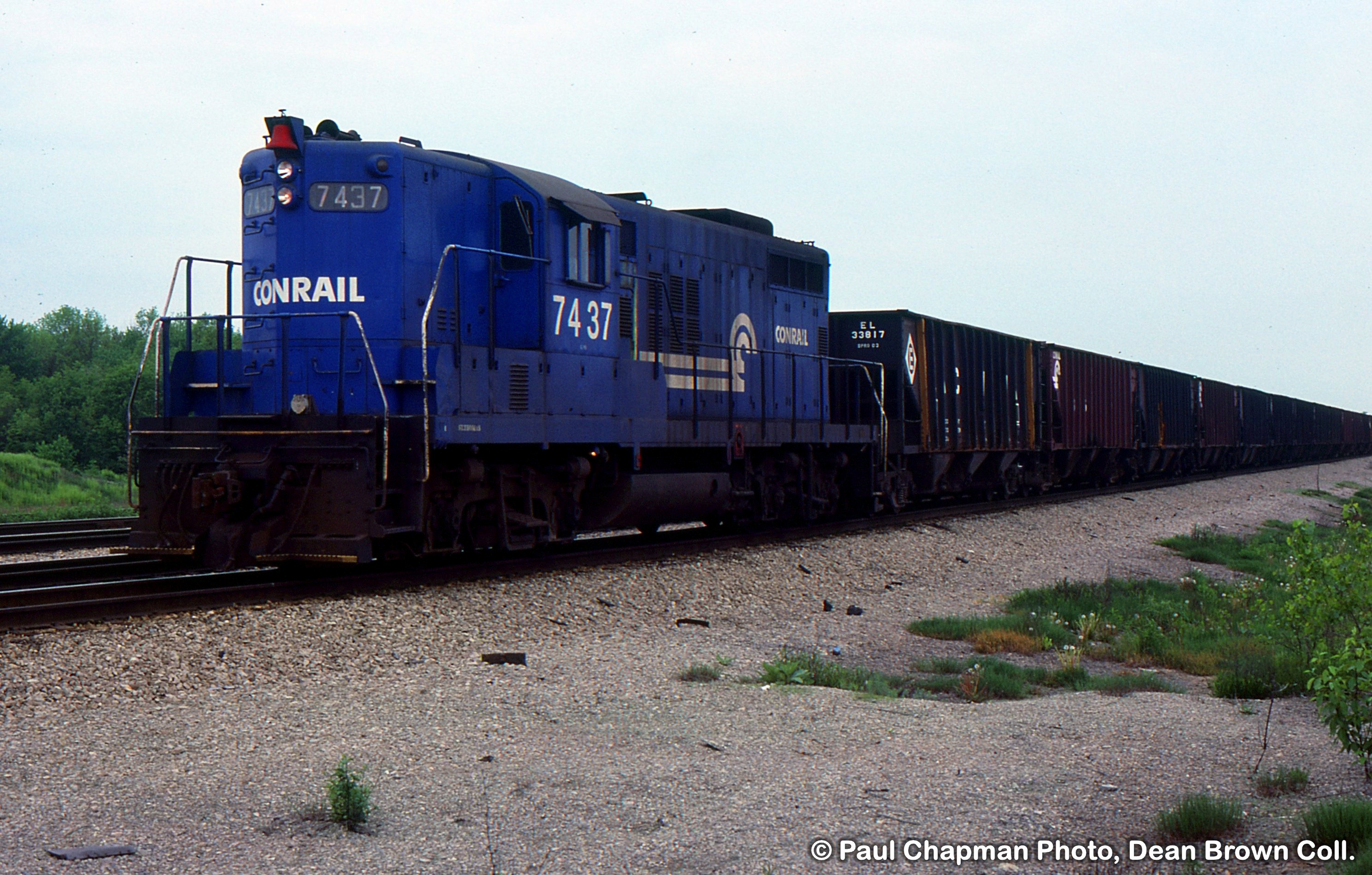 Railpictures.ca - Paul Chapman Photo, Dean Brown Coll. Photo: CR GP9 7437 at Wainfleet ...