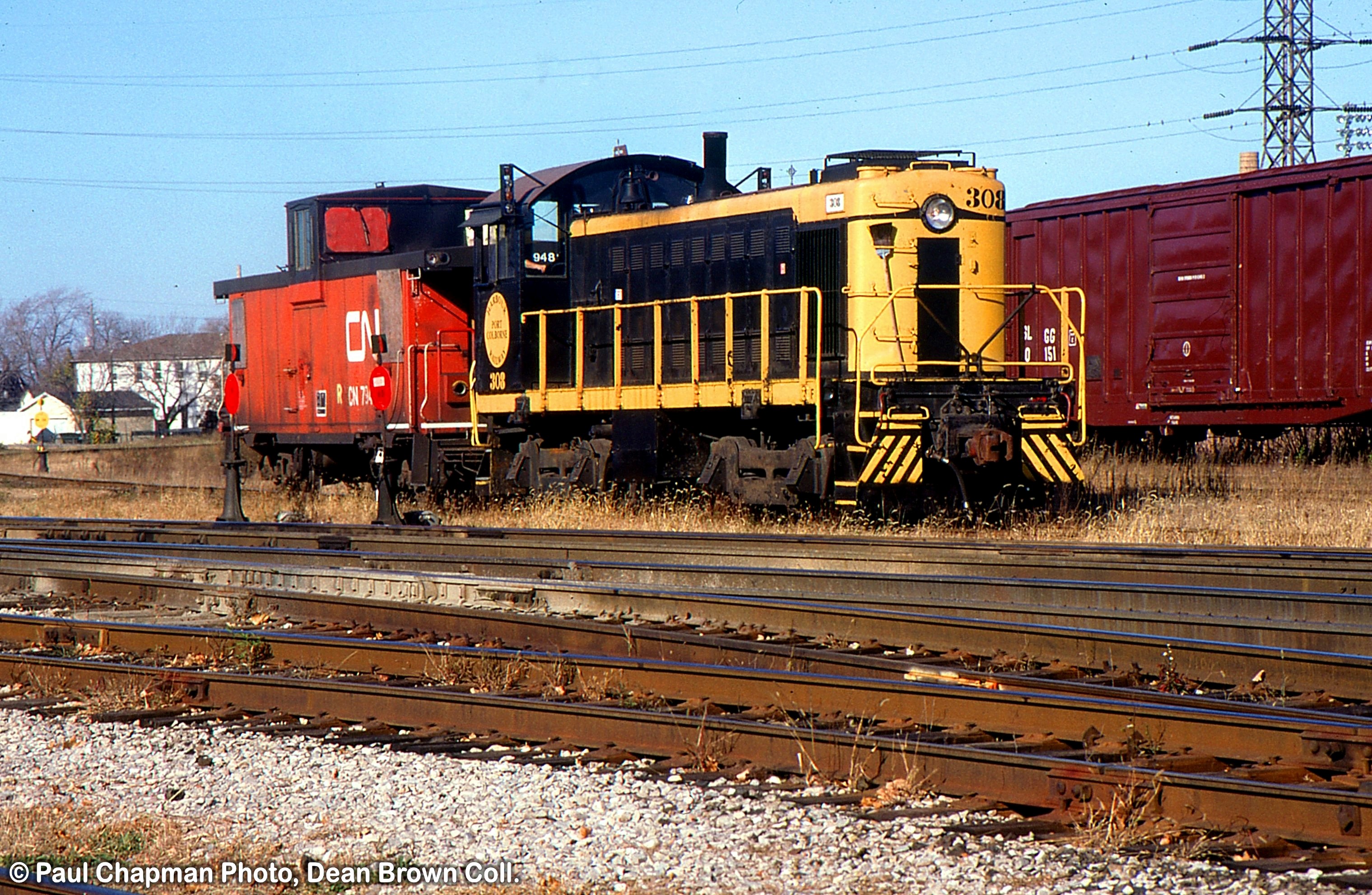 Railpictures.ca - Paul Chapman Photo, Dean Brown Coll. Photo: PCHR S-1 308 at Merritton ...