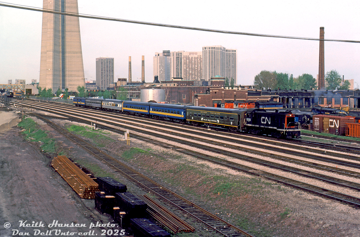 Railpictures.ca - Keith Hansen photo, Dan Dell'Unto coll. Photo: CN S13 8518, one of the local ...