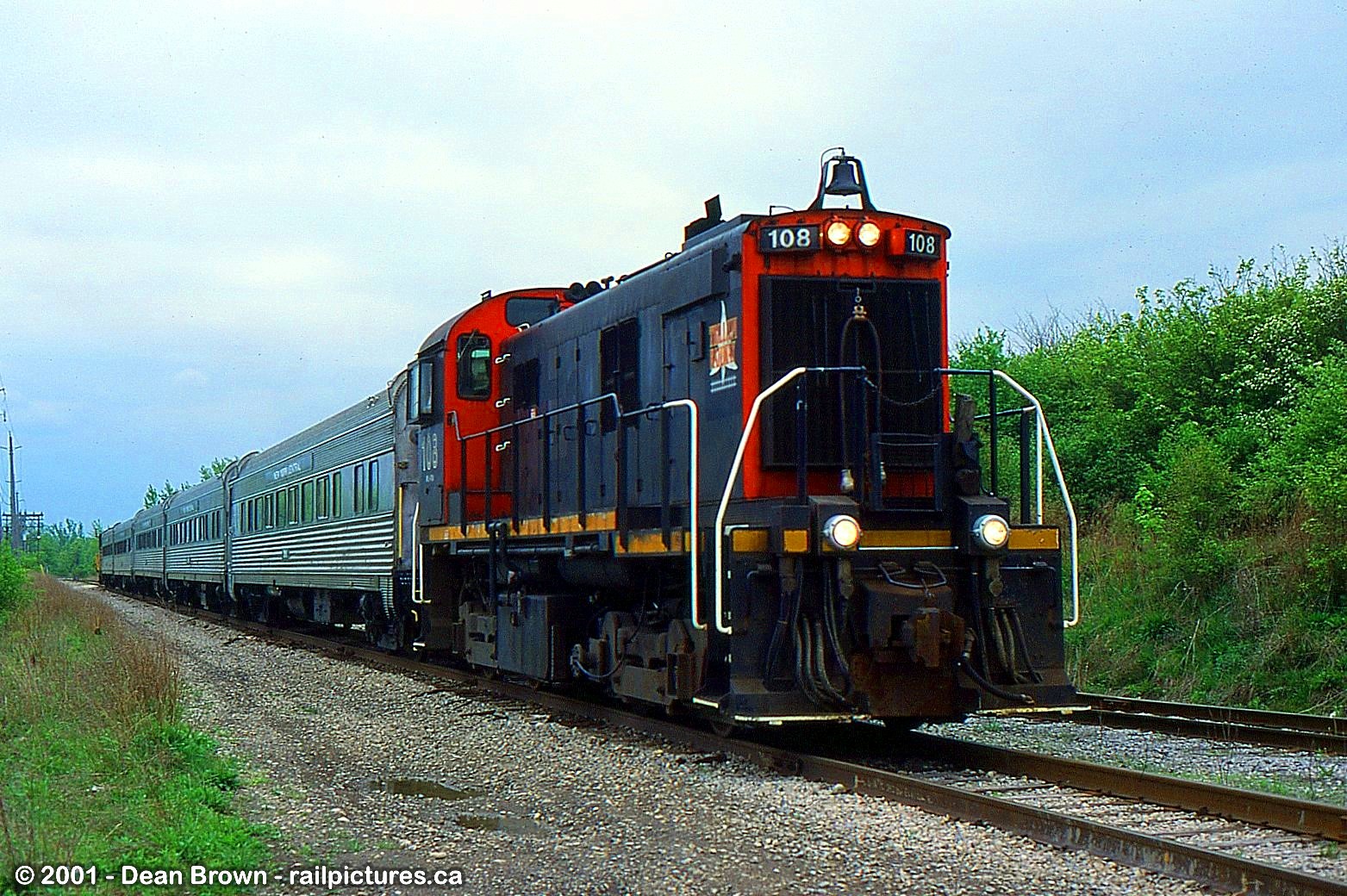 Railpictures.ca - Dean Brown Photo: Trillium Railway ran a special event for a school trip from ...