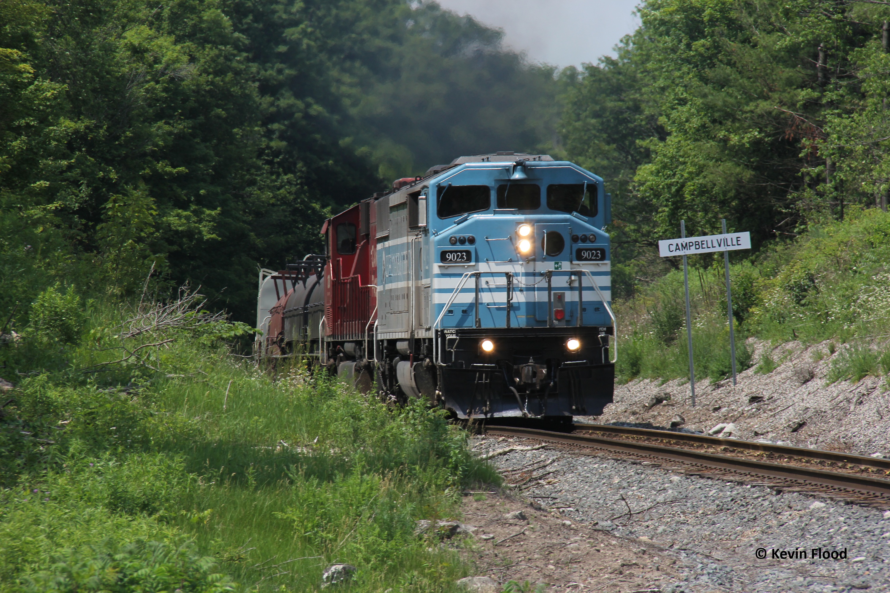 Railpictures.ca - Kevin Flood Photo: Five years ago today, CP 246 (now CPKC 236) caused quite ...