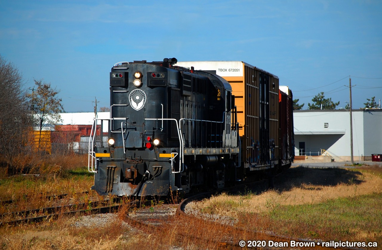 Railpictures.ca - Dean Brown Photo: TRRY RS18u 1859 with Temp No. 3712 is now heading southbound ...