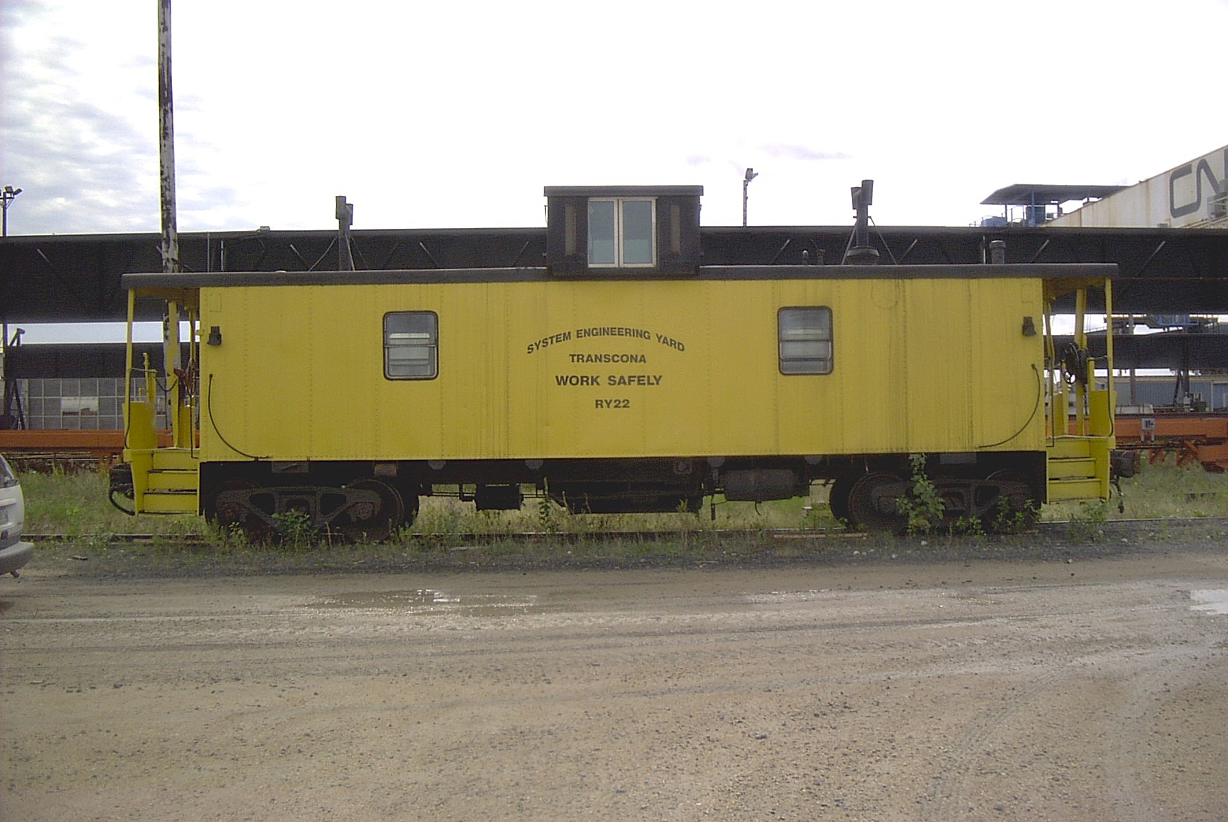 Railpictures.ca - Paul O'Shell Photo: 22 years ago today Caboose CN RY22 (ex-CN 7xxxx) is ...