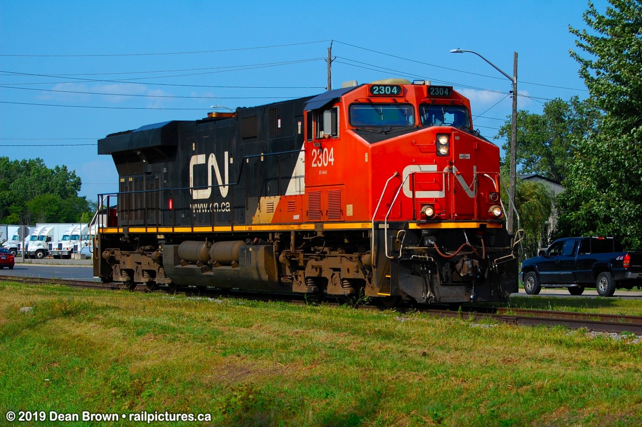 Railpictures.ca - Dean Brown Photo: CN ES44DC 2304 on the CN Humberstone Spur in Port Colborne ...