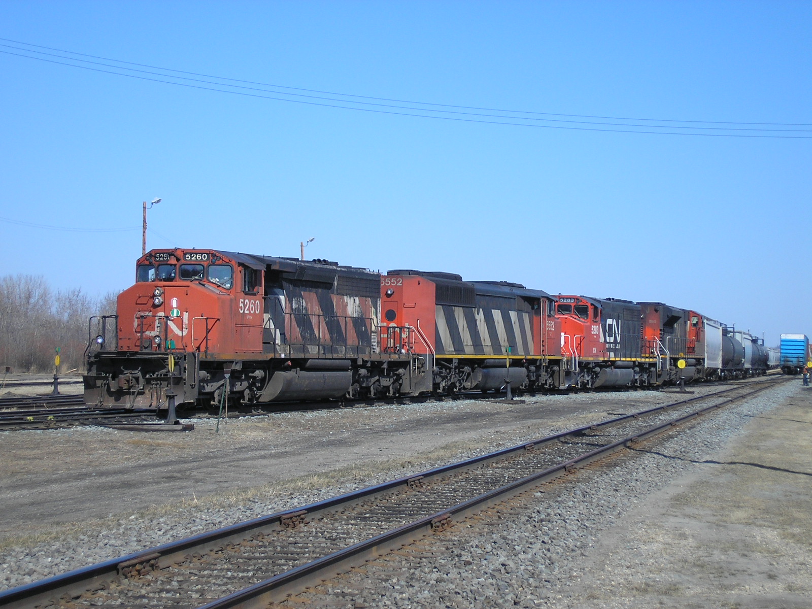 Railpictures.ca - Donovan Nickel Photo: A442\’s power at Mirror ...