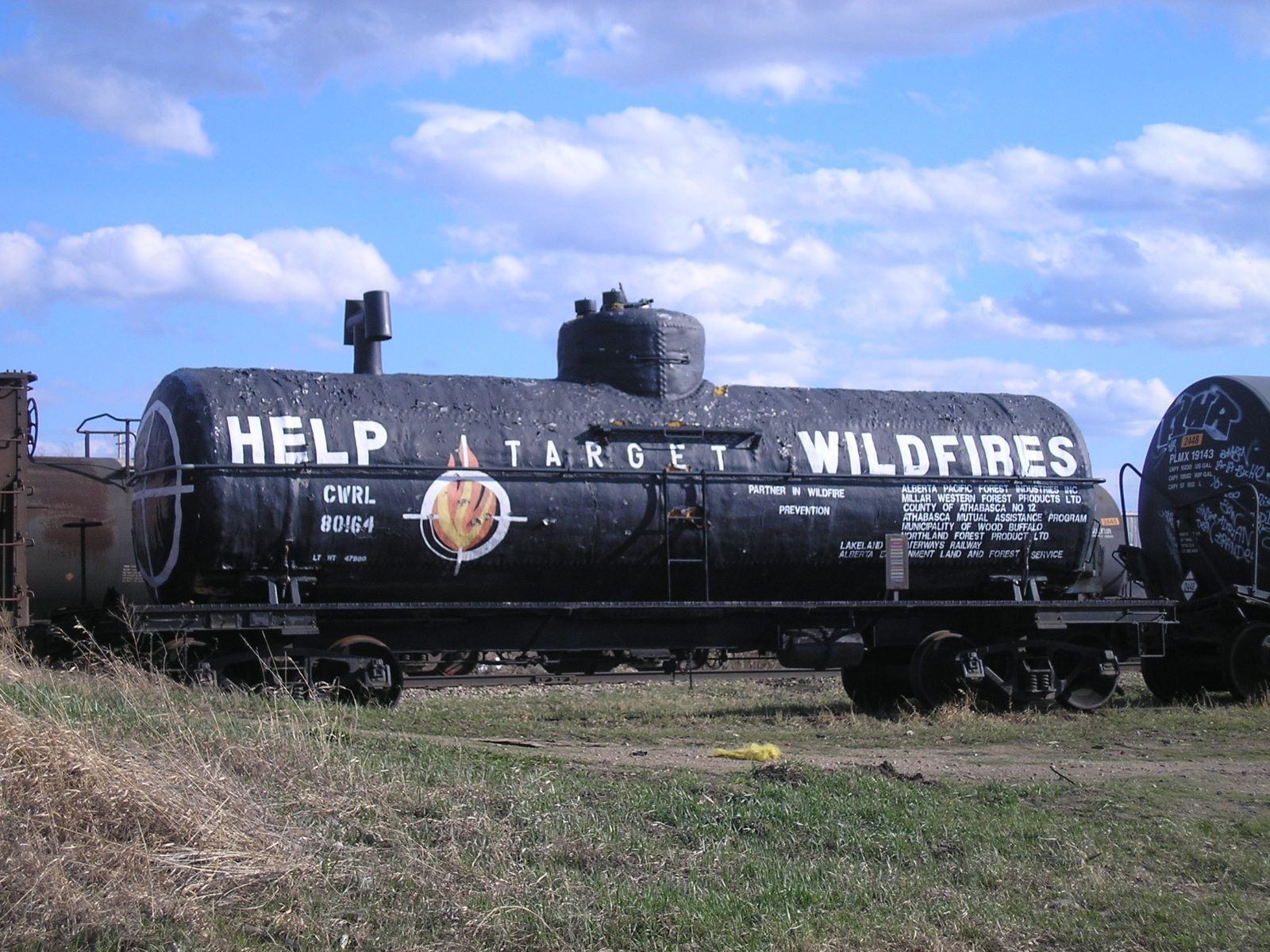 Railpictures.ca - Donovan Nickel Photo: CWRL water car at Lac La Biche ...