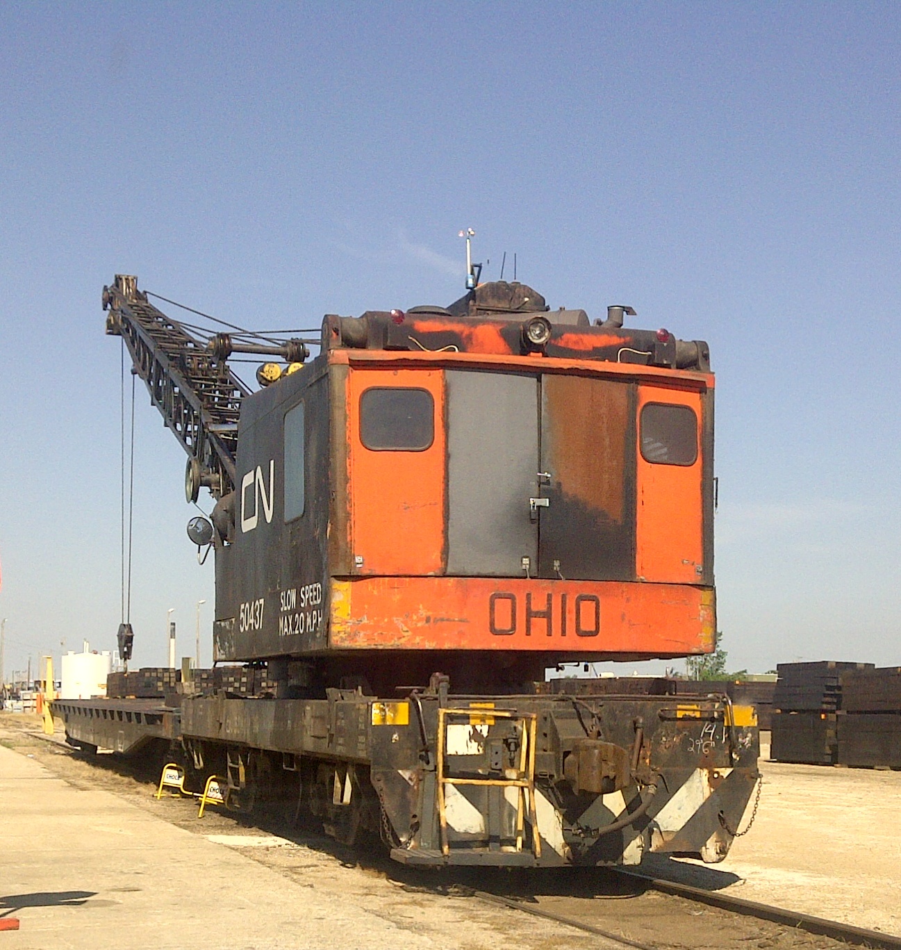 Railpictures.ca - Paul O'Shell Photo: CN 50437, an Ohio model DE 400 ...