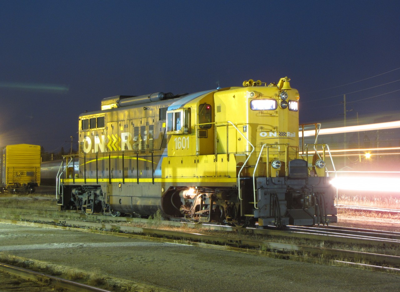 Railpictures.ca - Adam Wills Photo: Ontario Northland GP9 #1601 rest at ...