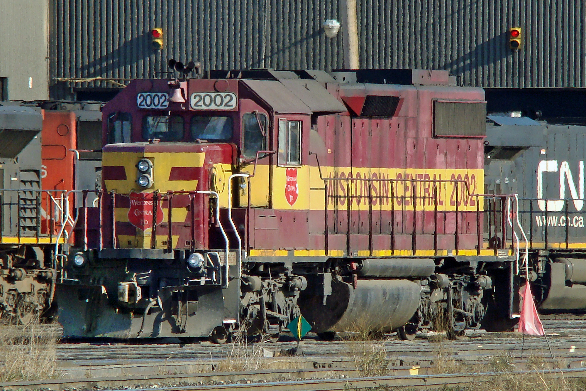 Railpictures.ca - colin arnot Photo: GP38-2 WC 2002 rests in CN’s ...