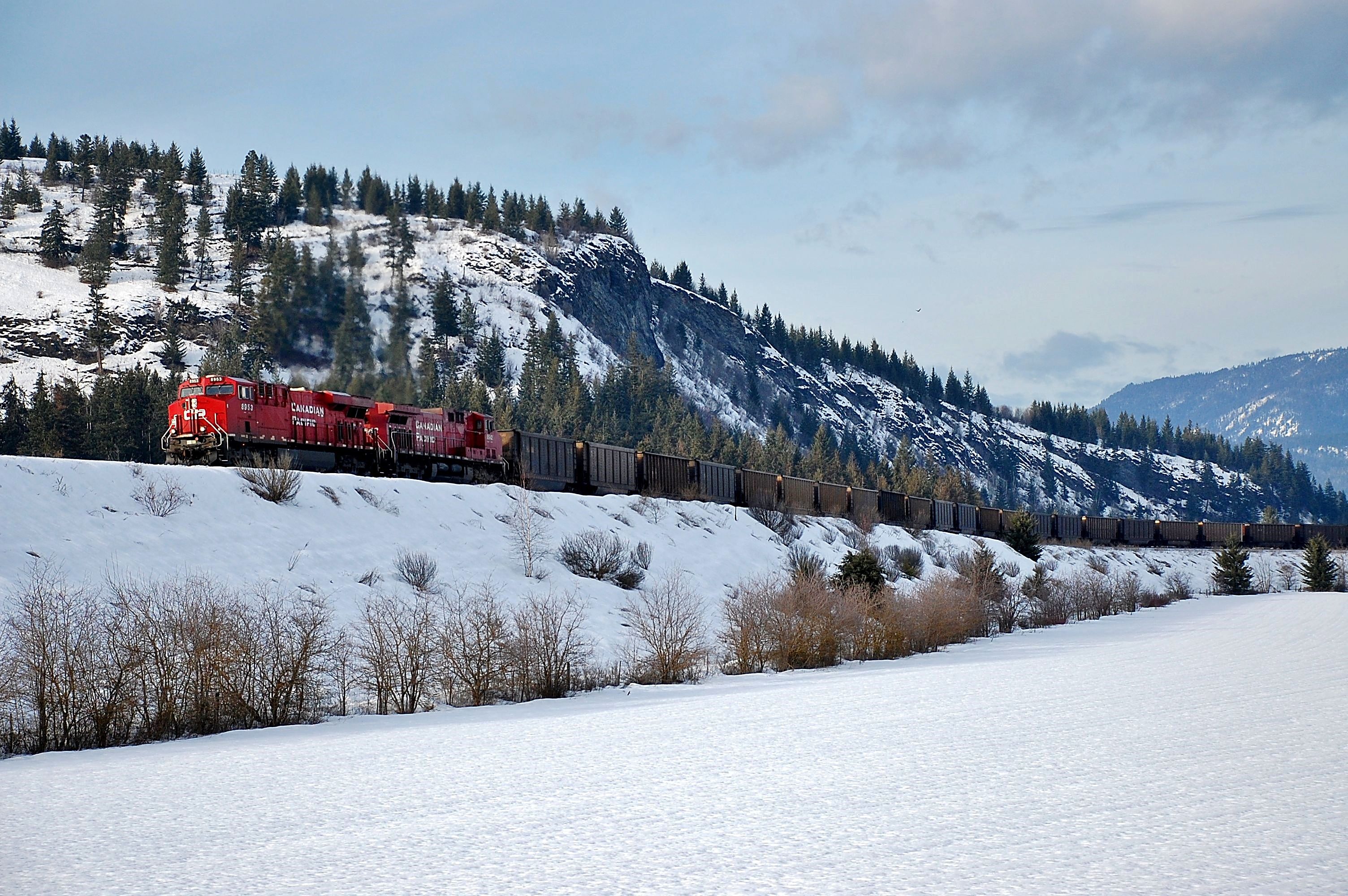 Railpictures.ca - richard hart Photo: CP 8953&9542 are completing the ...