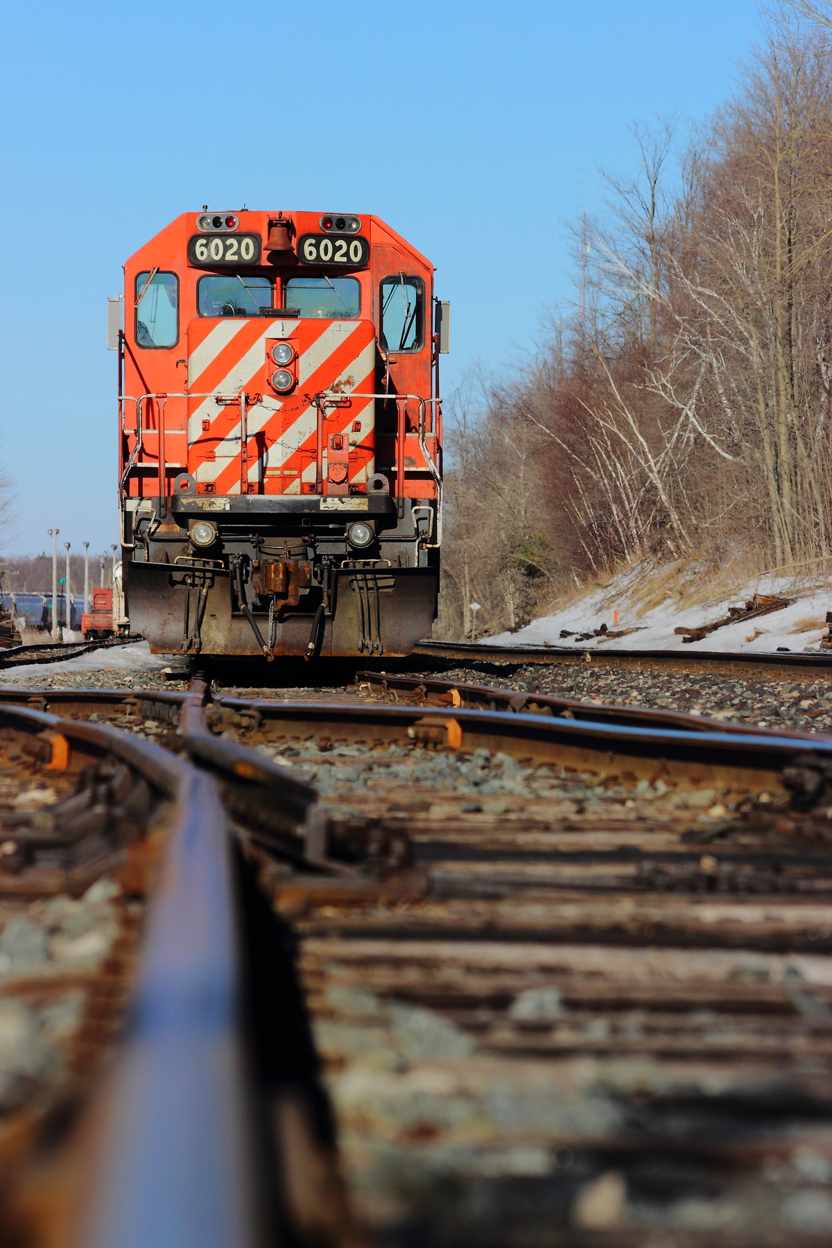 Railpictures.ca - Alex Titu Photo: With the amazing seven degree spring ...
