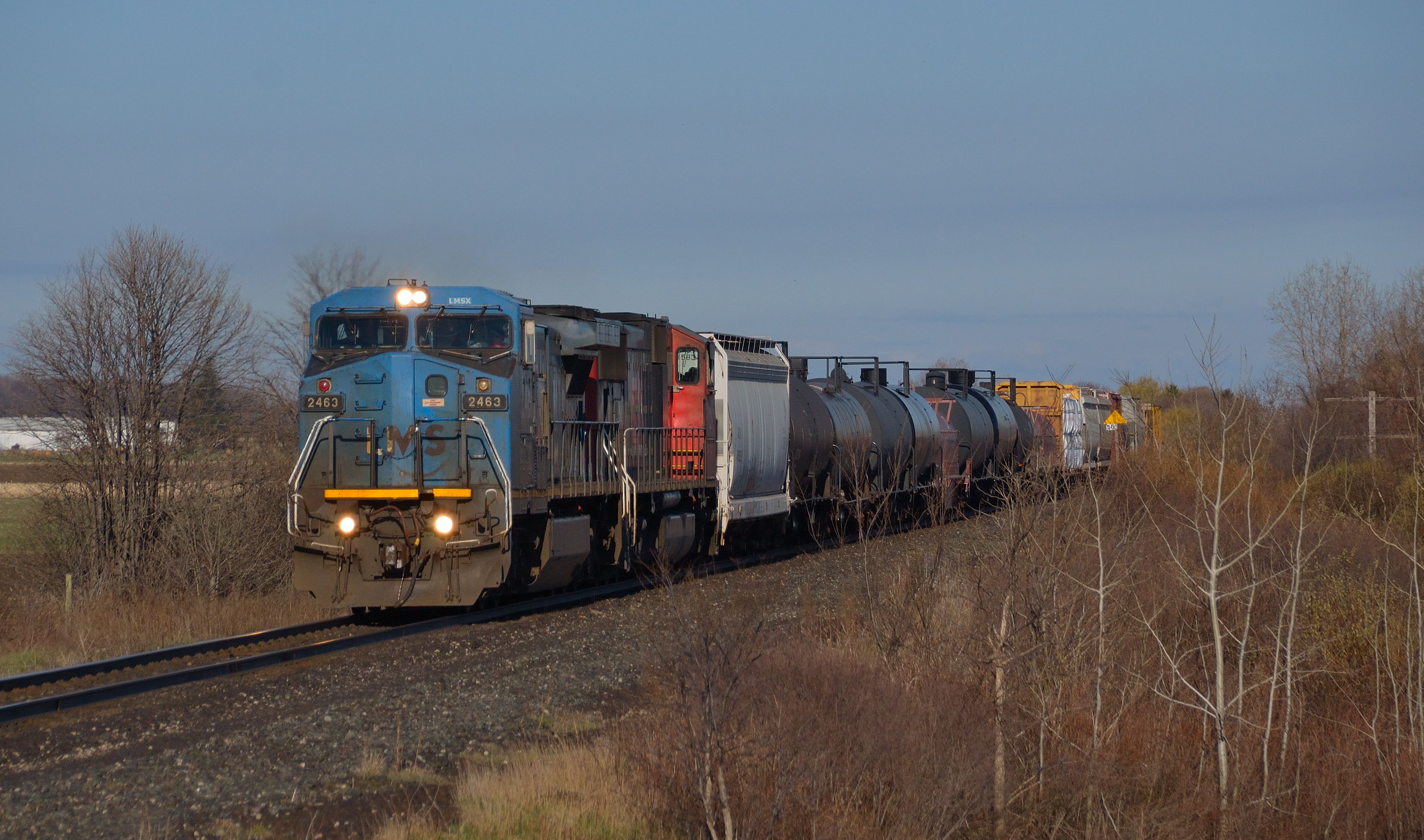 Railpictures.ca - Jay Butler Photo: CN 509 led by IC 2463 (former LMS ...
