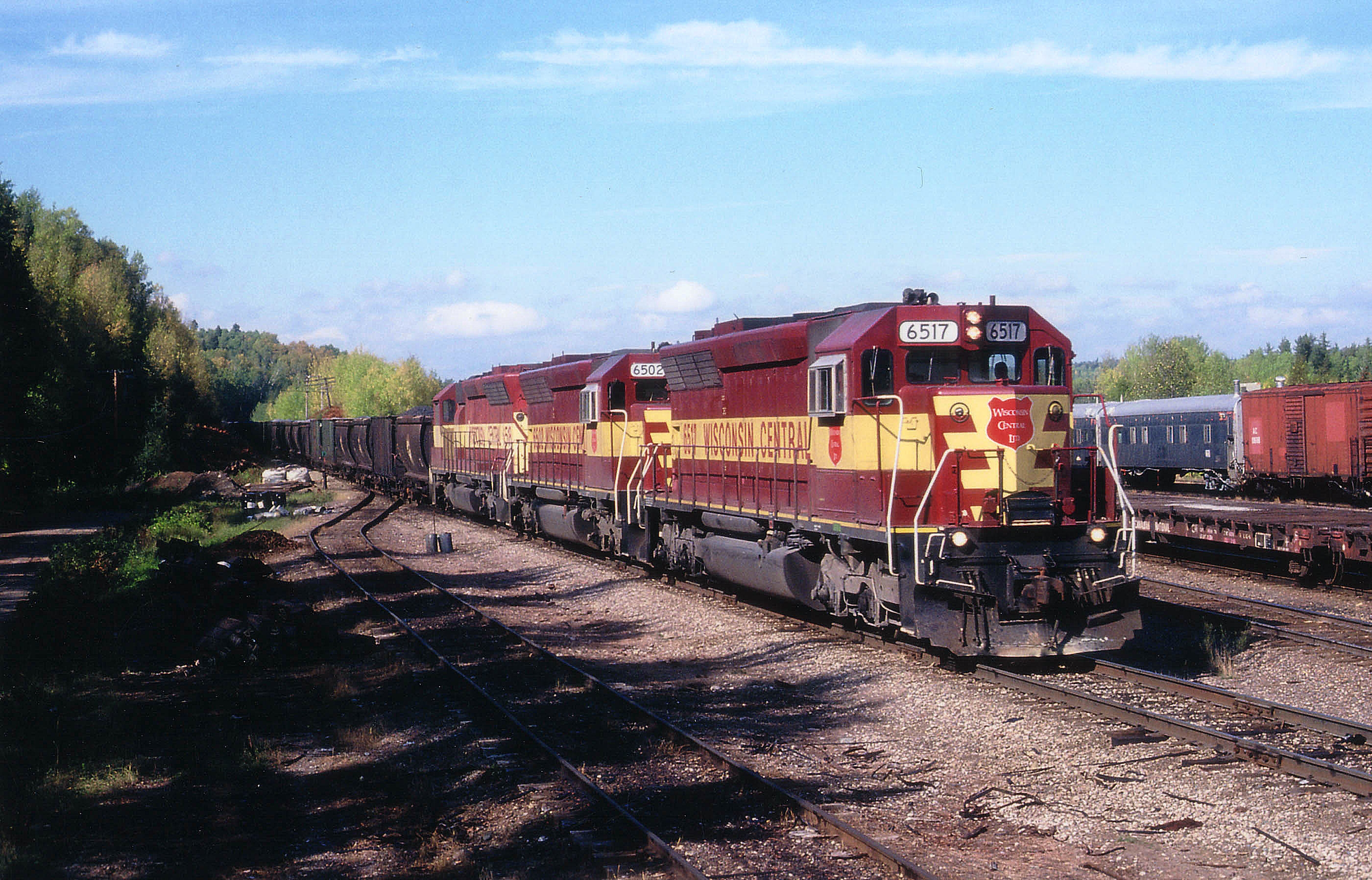 Railpictures.ca - A.W. Mooney Photo: Nice matched trio of WC SD45u ...