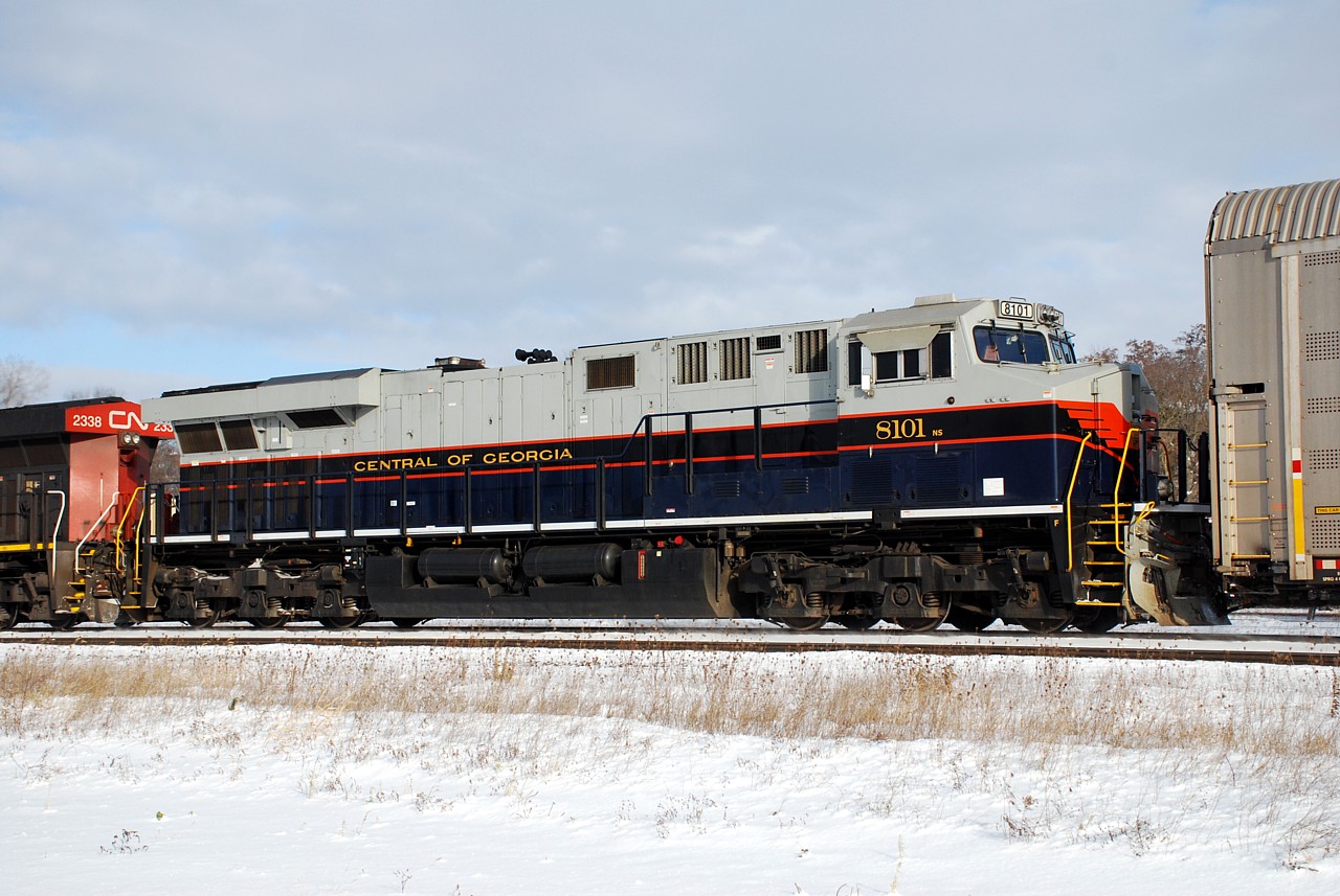 Railpictures.ca - Rob Smith Photo: NS 8101, the Central of Georgia ...