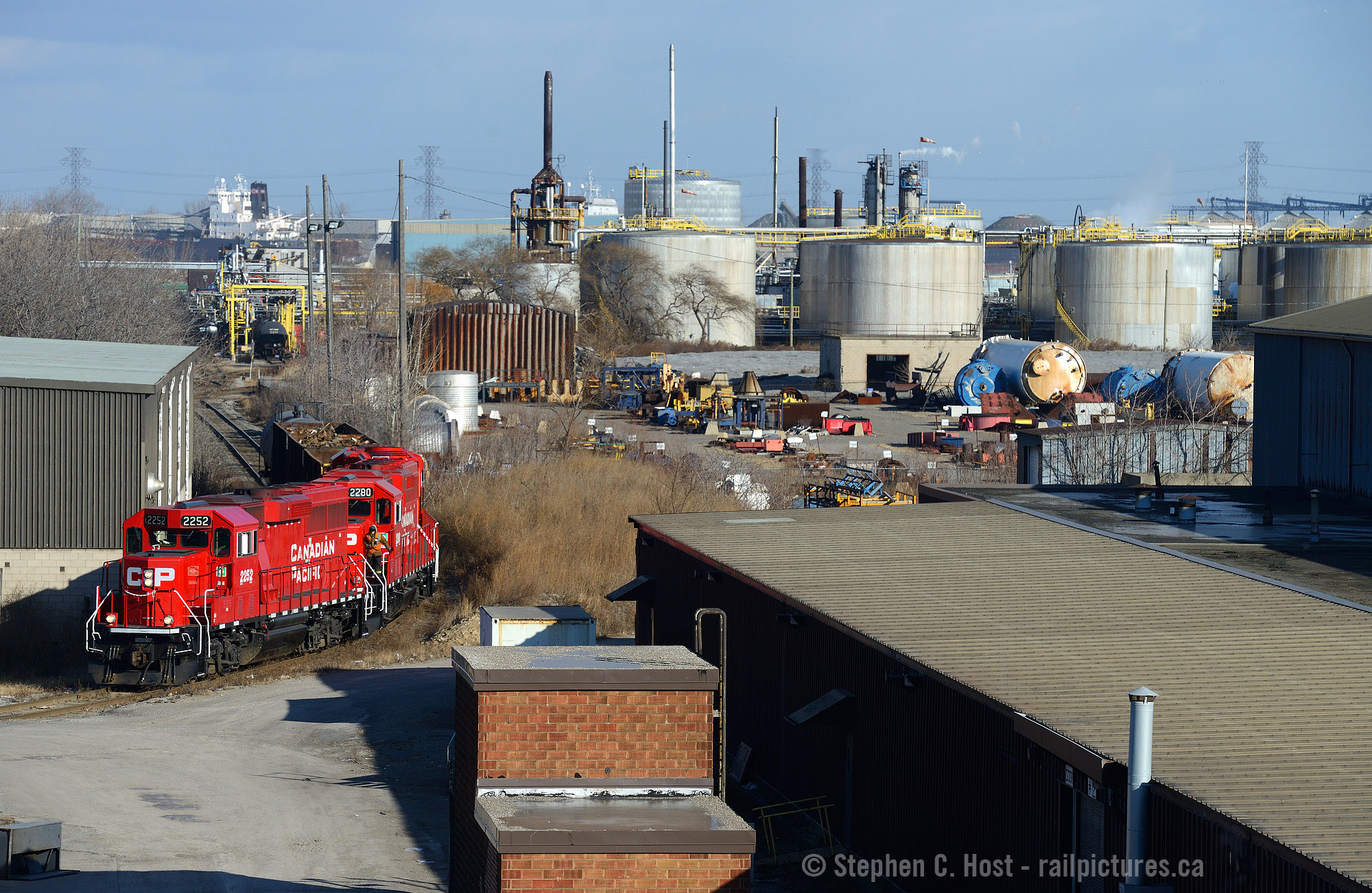 Railpictures.ca - Stephen C. Host Photo: Back in Hamilton – this spur ...