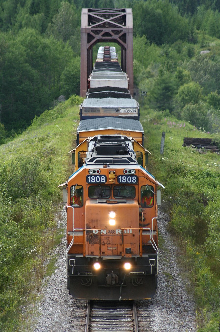 Railpictures.ca - Chris van der Heide Photo: Ontario Northland train ...