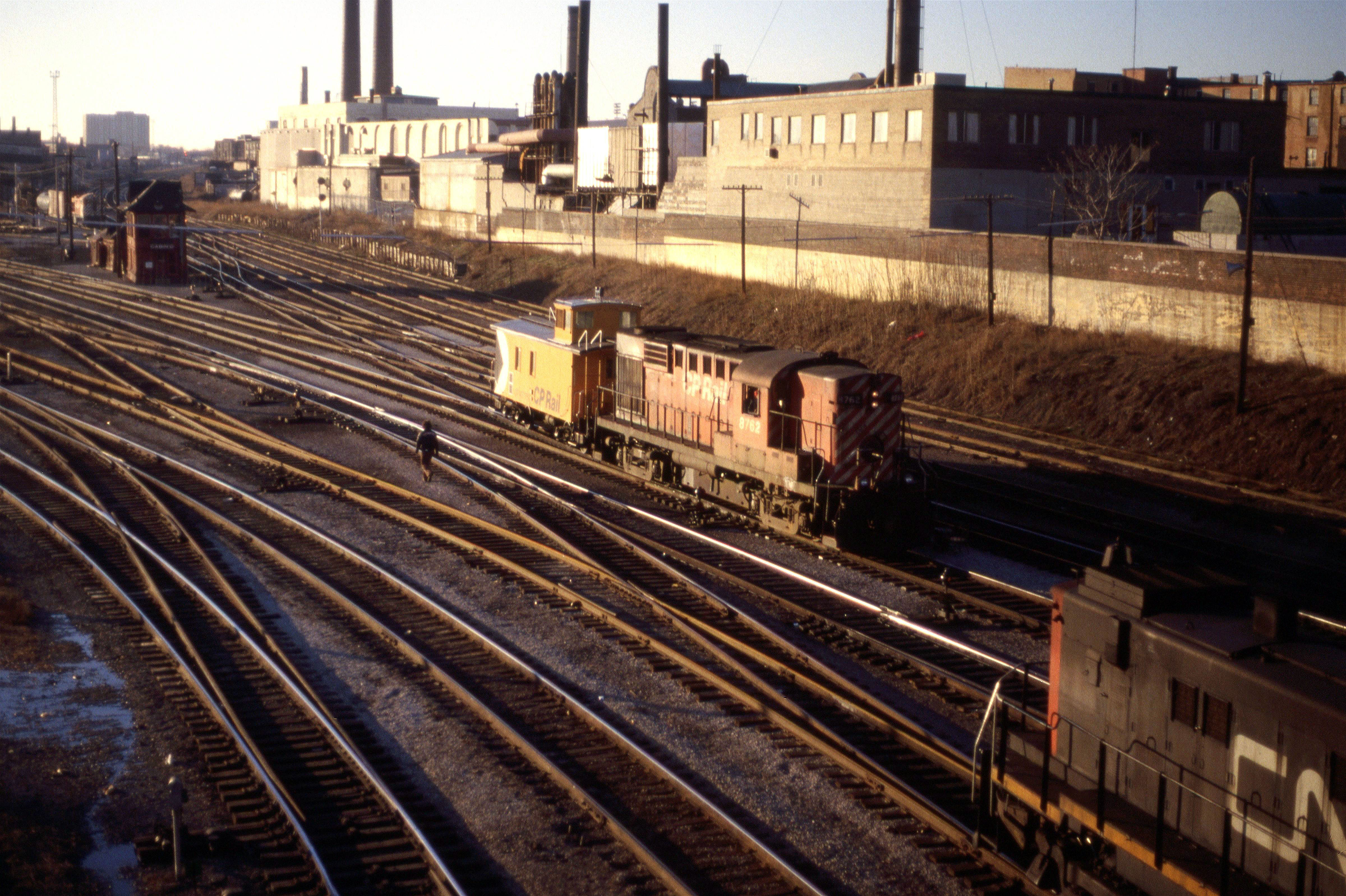 Railpictures.ca - Steve Young Photo: A CP cab hop proceeds east at ...