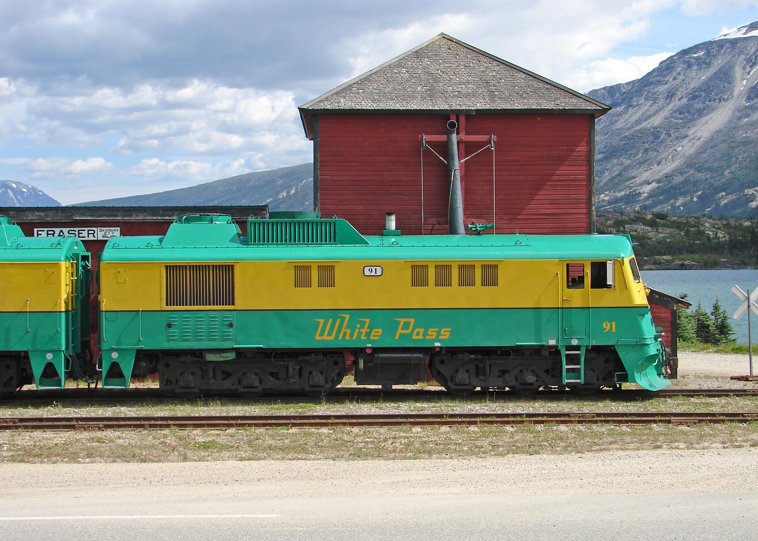 Railpictures.ca - John Pittman Photo: GE shovelnose unit WPY 91 (with ...