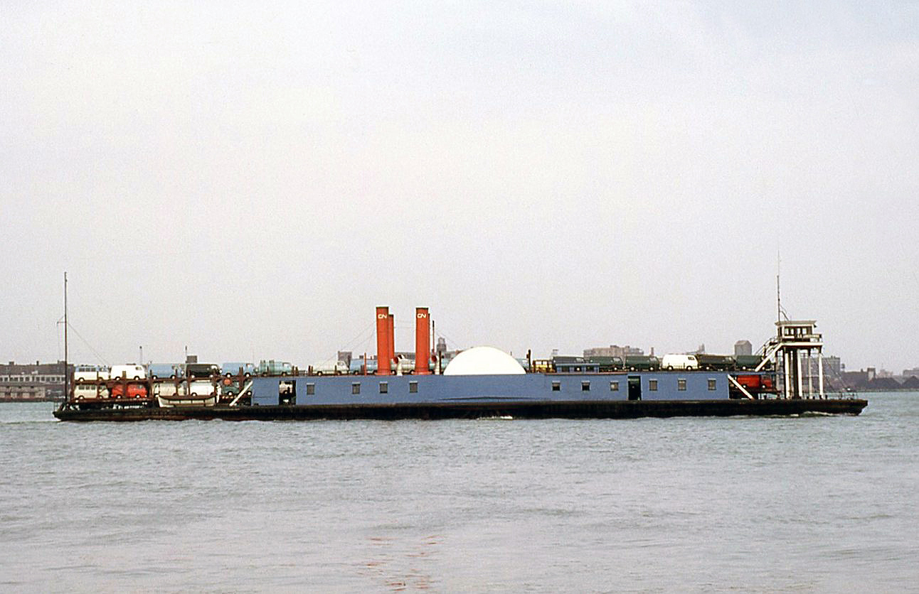 Railpictures.ca - Bill Thomson Photo: CN Car ferry “Lansdowne” is ...