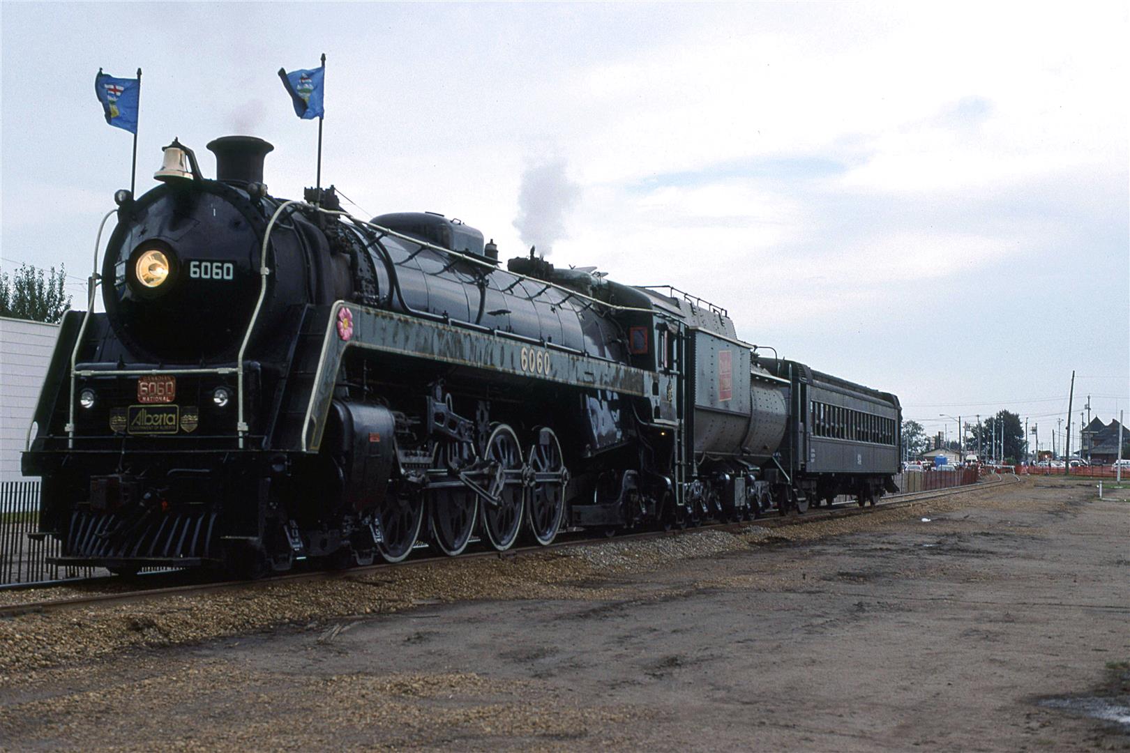 Railpictures.ca - Steve Young Photo: CNR 6060 was restored a few years ...