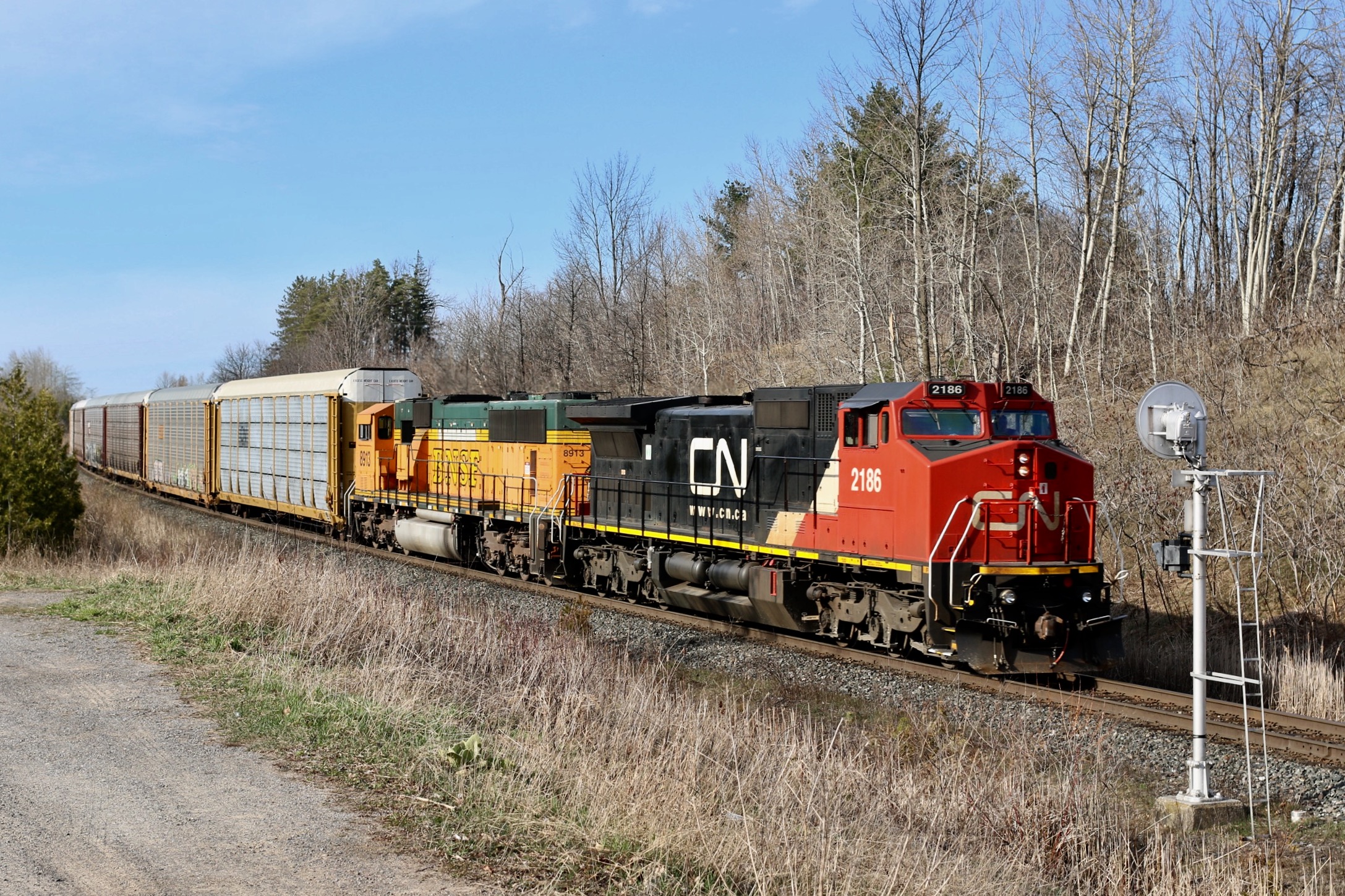 Railpictures.ca - Marcus W Stevens Photo: The landscape surrounding the ...