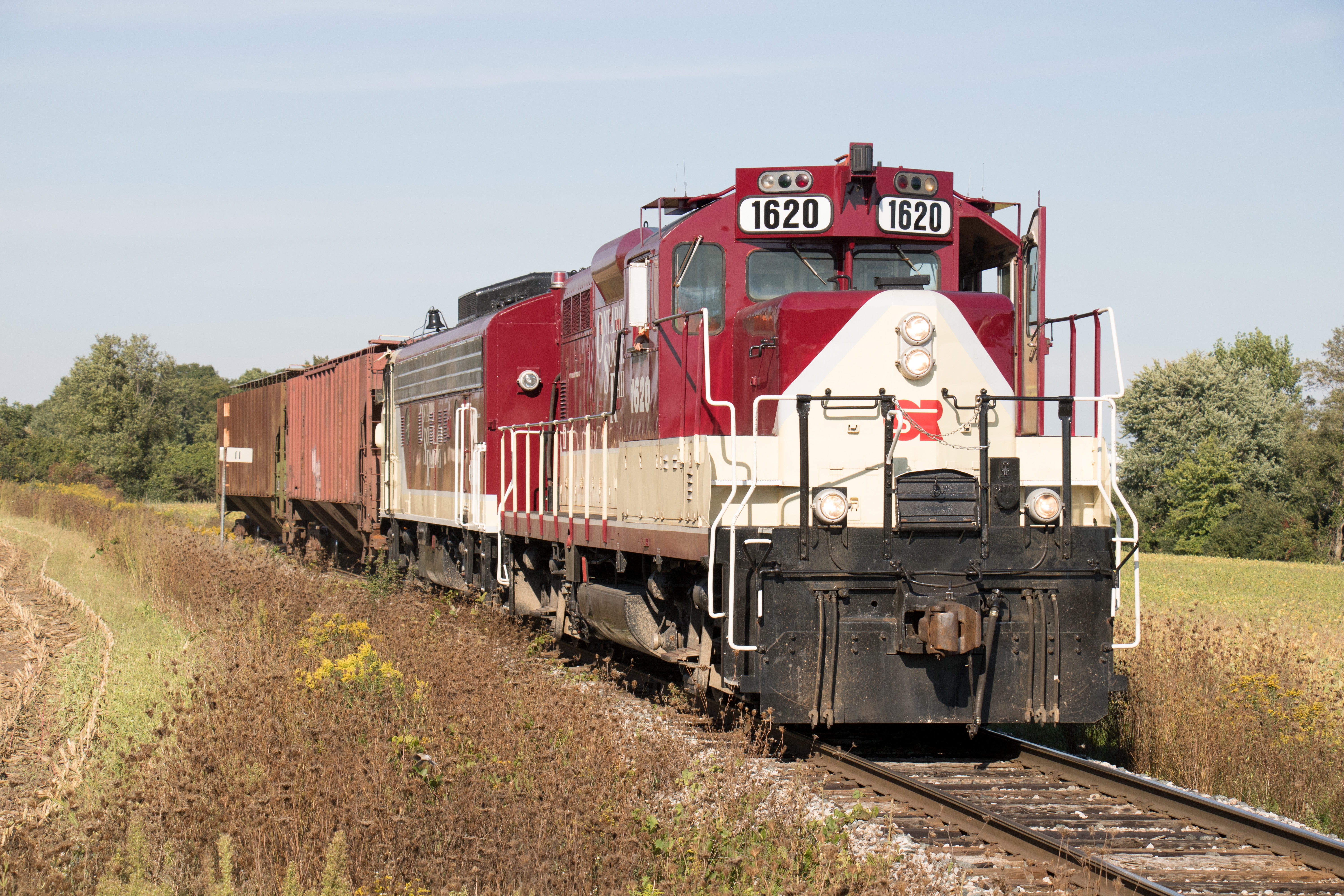 Railpictures.ca - Cam Leonard Photo: Early evening OSR train with ...