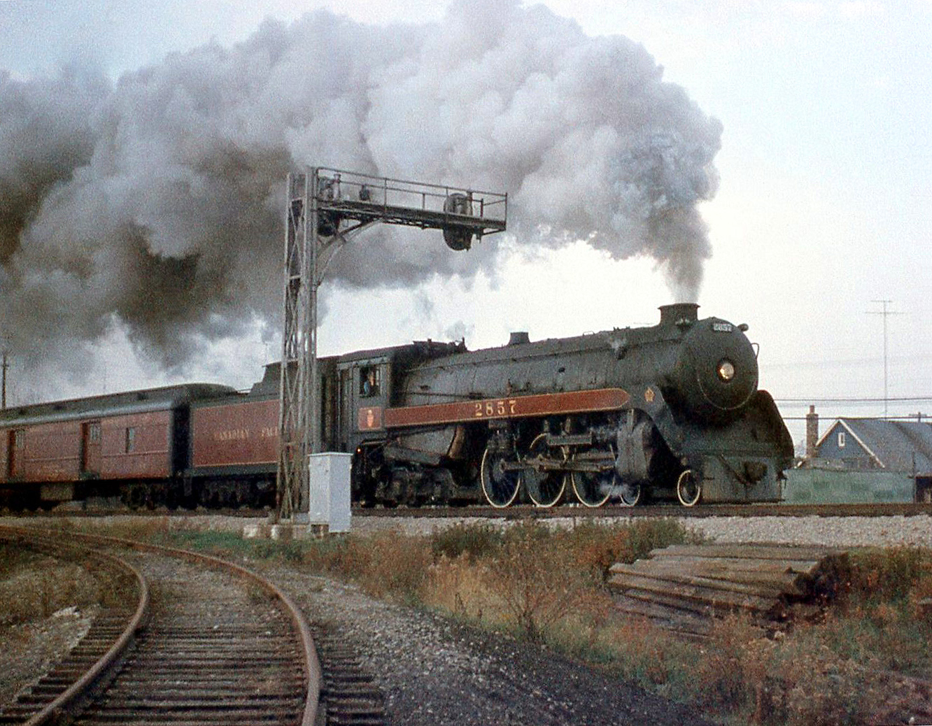 Railpictures.ca - Bill Thomson Photo: Canadian Pacific Royal Hudson ...