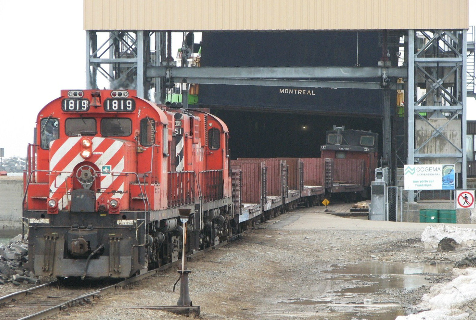 Railpictures.ca - Glenn Cherry Photo: Compagnie de gestion de Matane ...