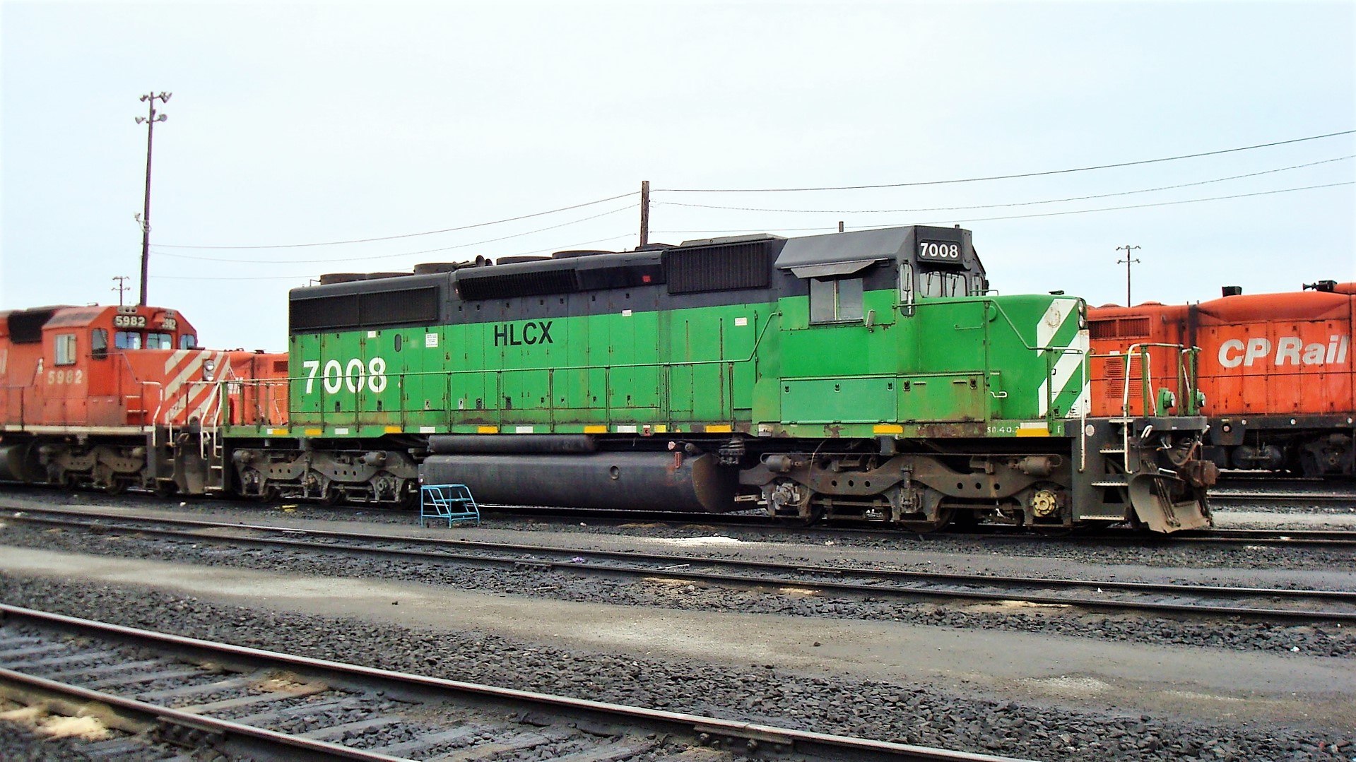 Railpictures.ca - Paul Santos Photo: HLCX leasing SD40-2 was once part ...