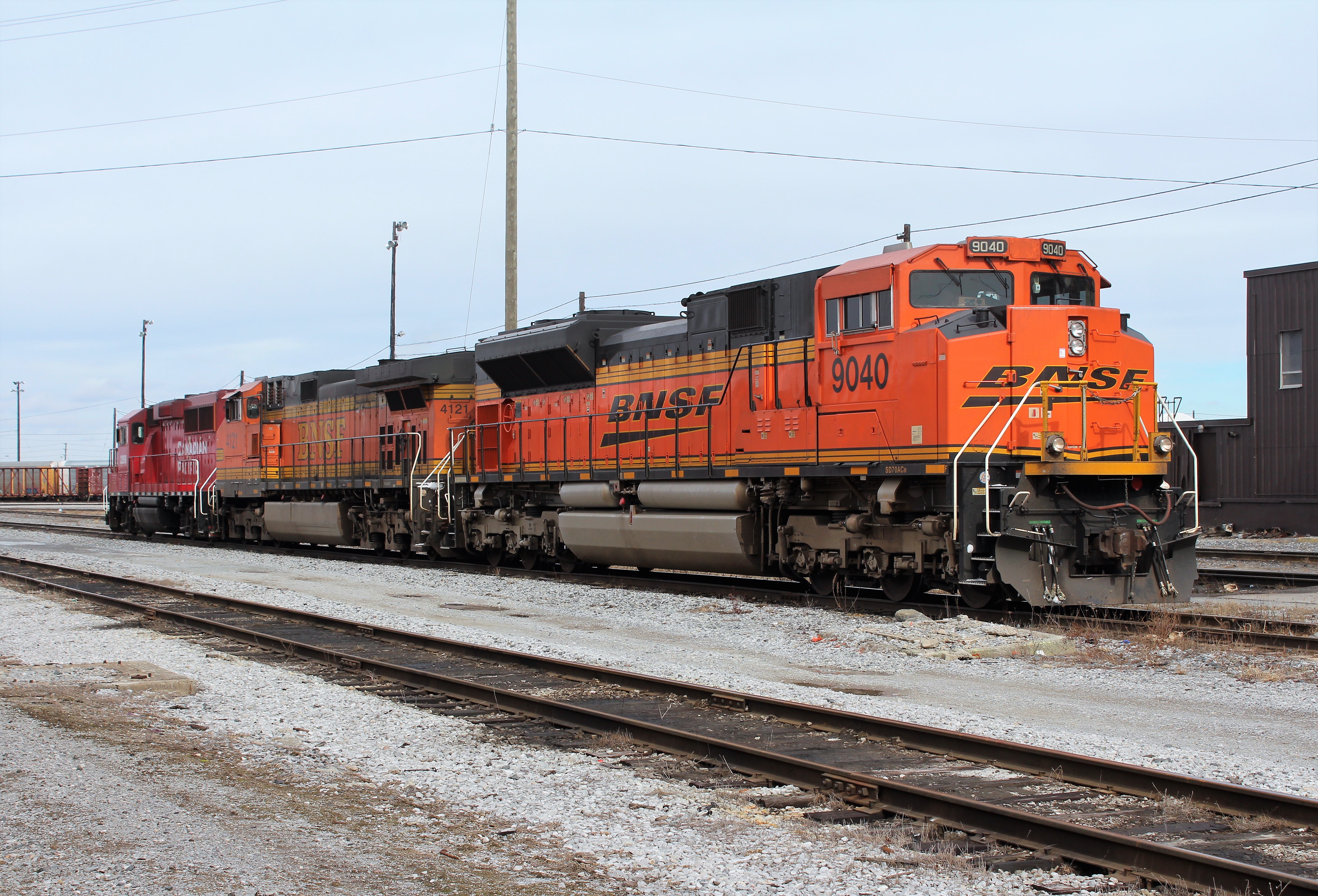 Railpictures.ca - Paul Santos Photo: Just as the day was done a CP ...