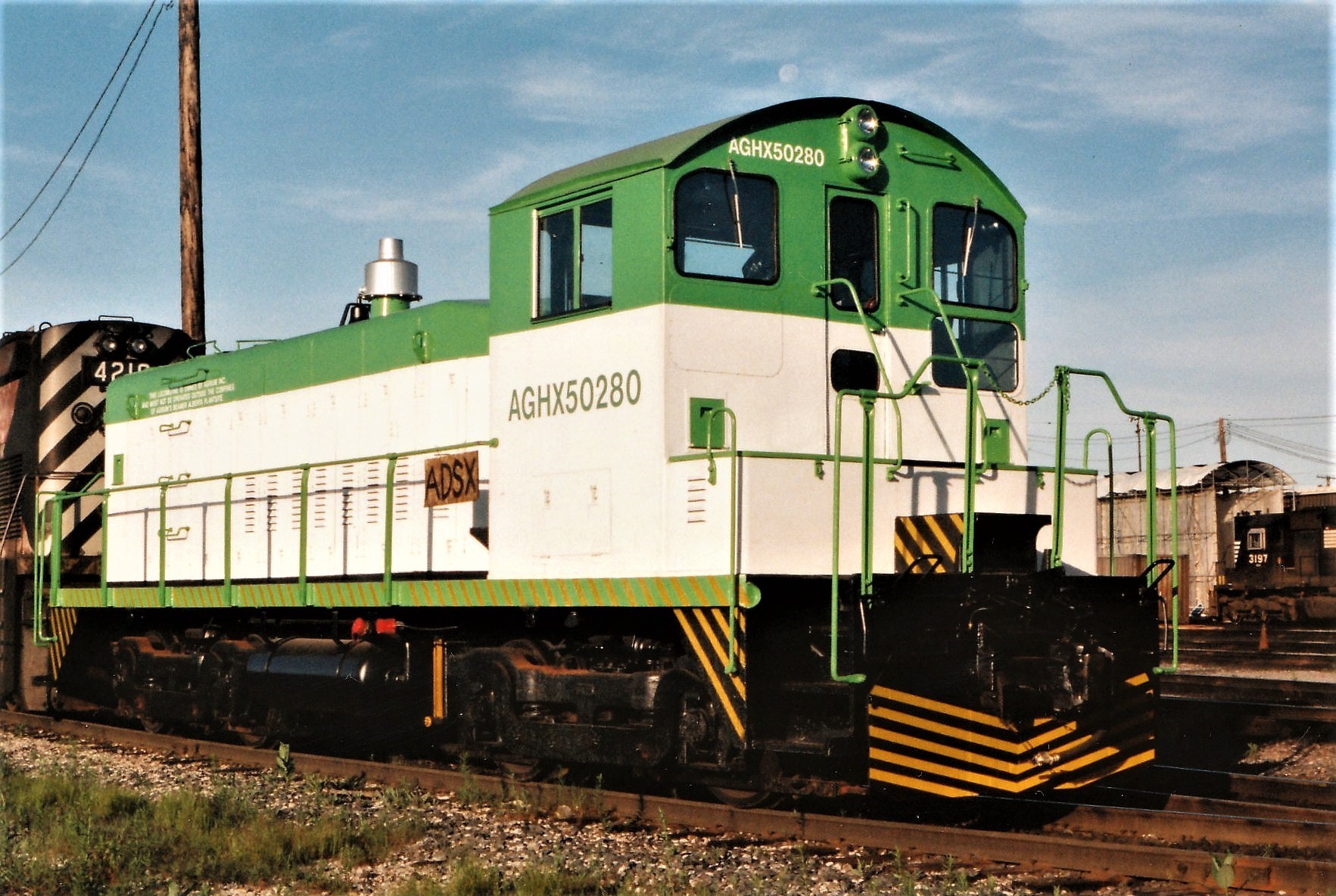 Railpictures.ca - Paul Santos Photo: An Agrium US Incorporated switcher ...