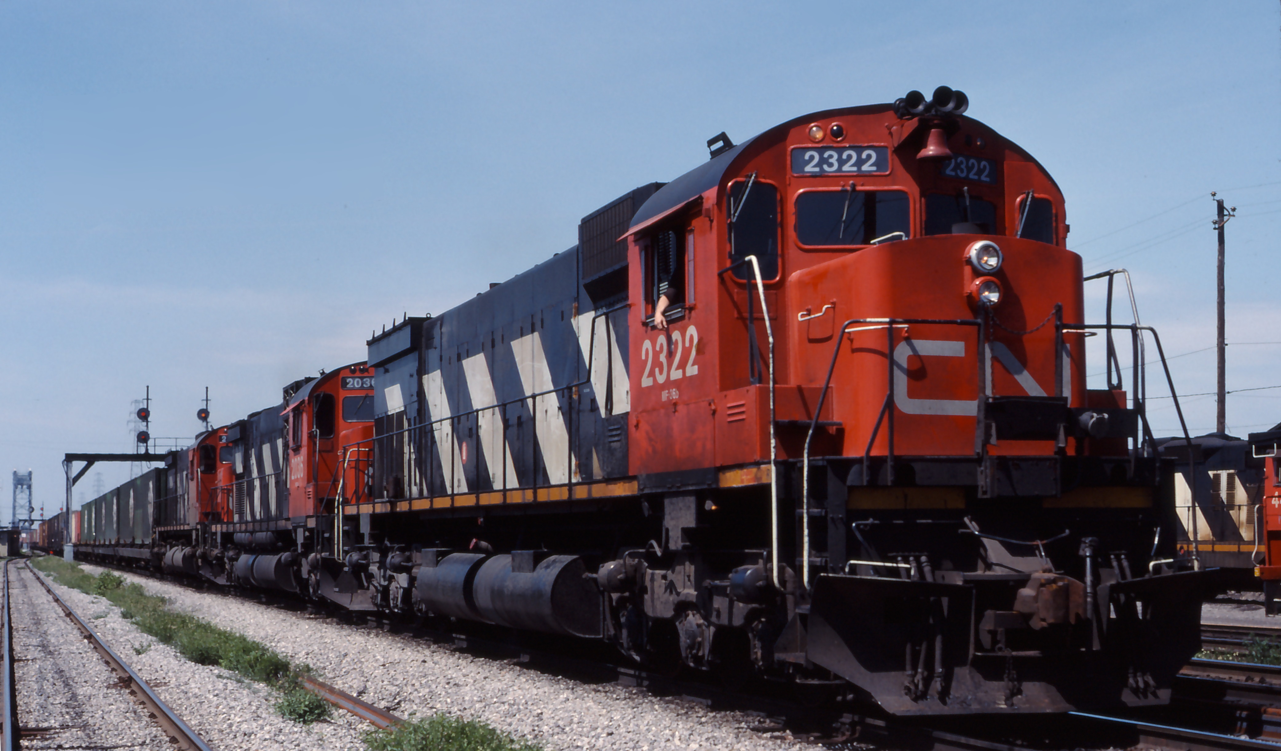 Railpictures.ca - John Eull Photo: CN 208 and 308 were always ...