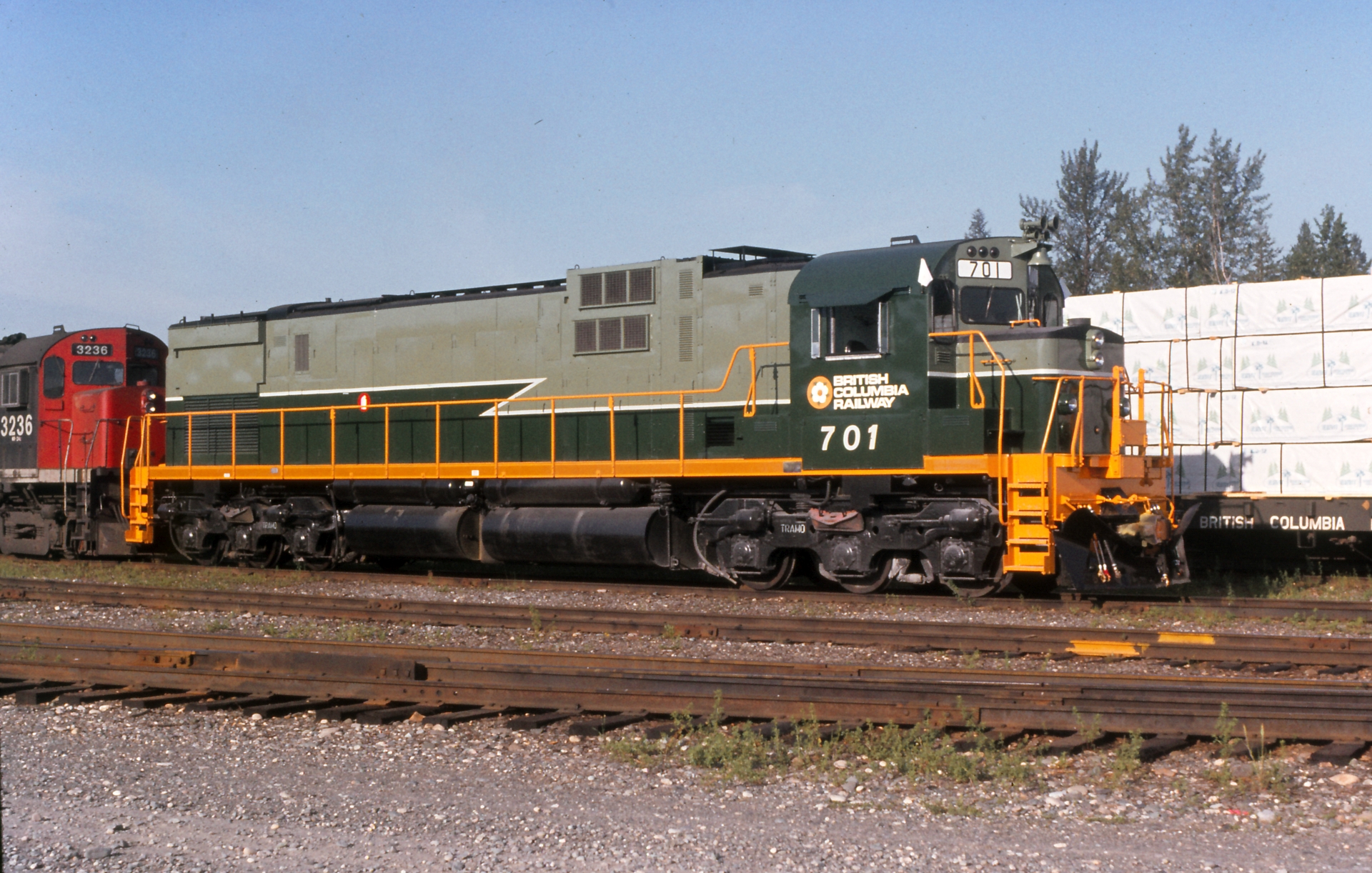 Railpictures.ca - Doug Lawson Photo: A sunny morning at Quesnel BC as ...