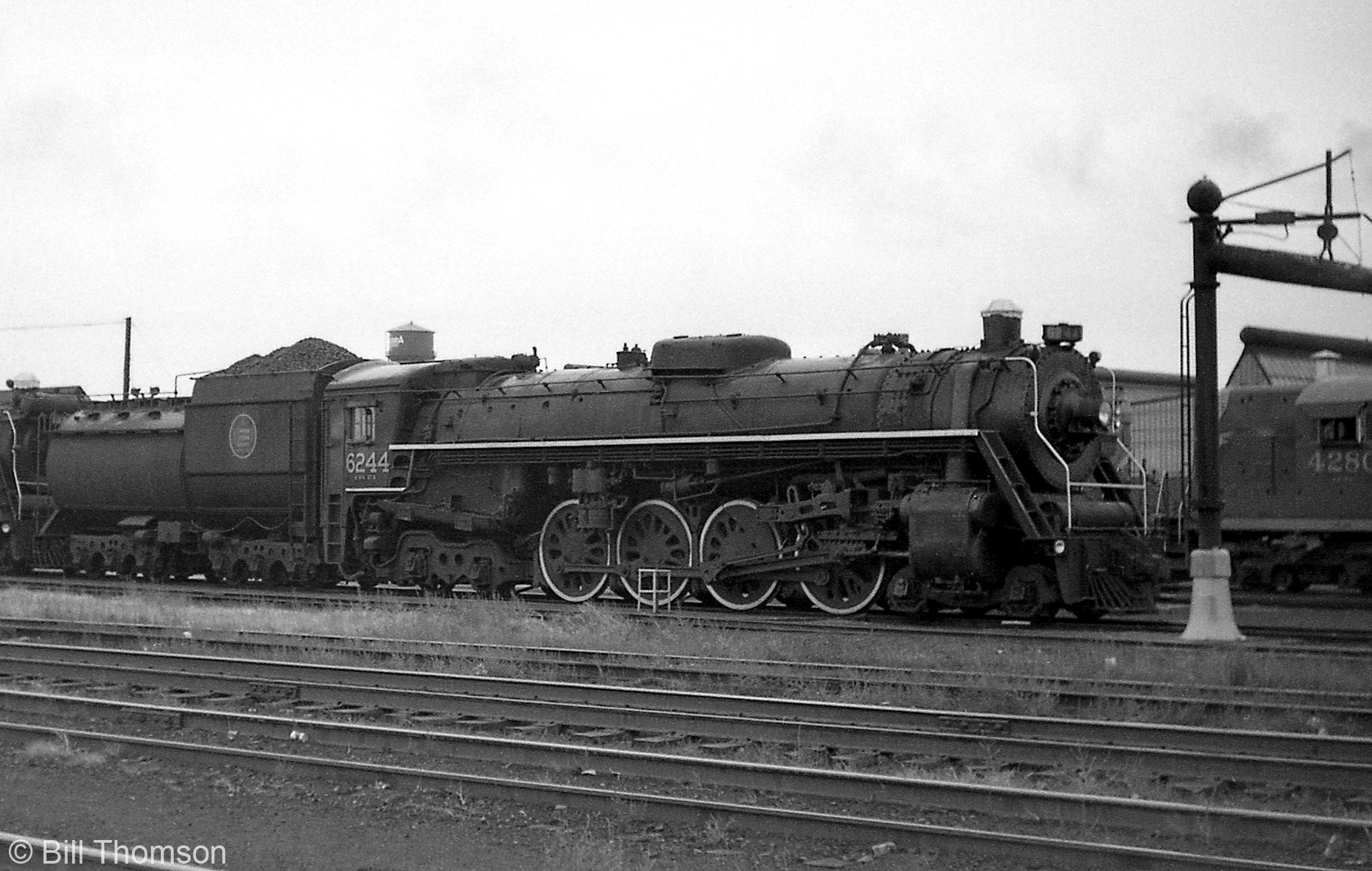 Railpictures.ca - Bill Thomson Photo: Regular steam was on its last ...