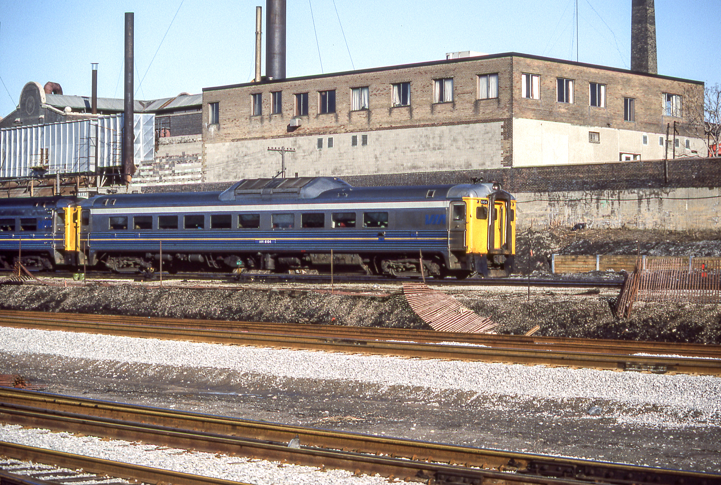 Railpictures.ca - Robert Farkas Photo: It is a cold March 23, 1982 in ...
