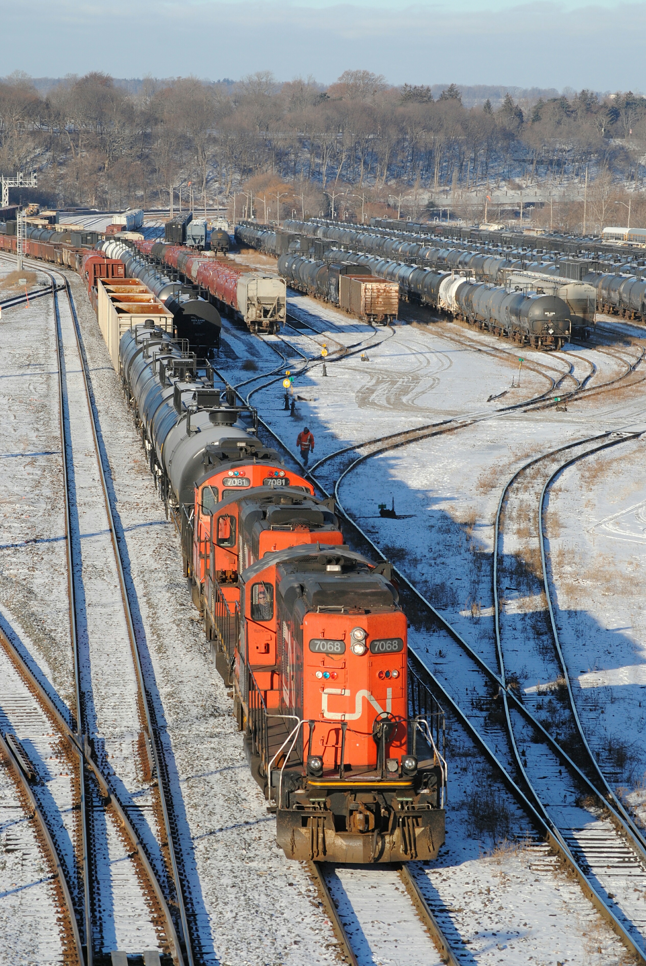 Railpictures.ca - Liam Dumancic Photo: With a trio of classic members ...