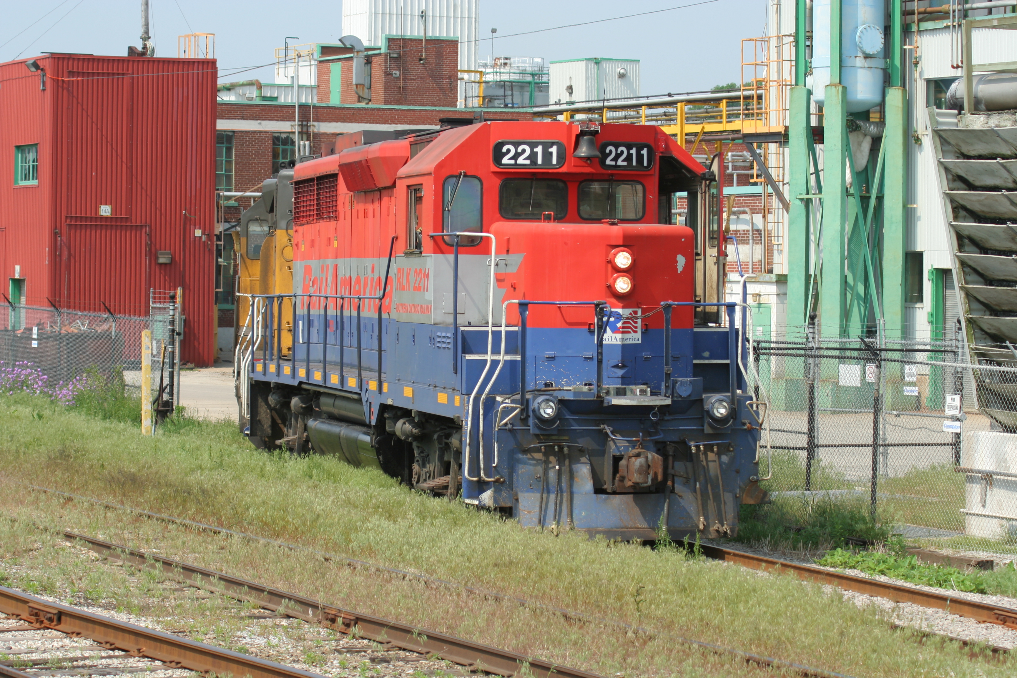 Railpictures.ca - Jason Noe Photo: Goderich-Exeter Railway train X580 ...