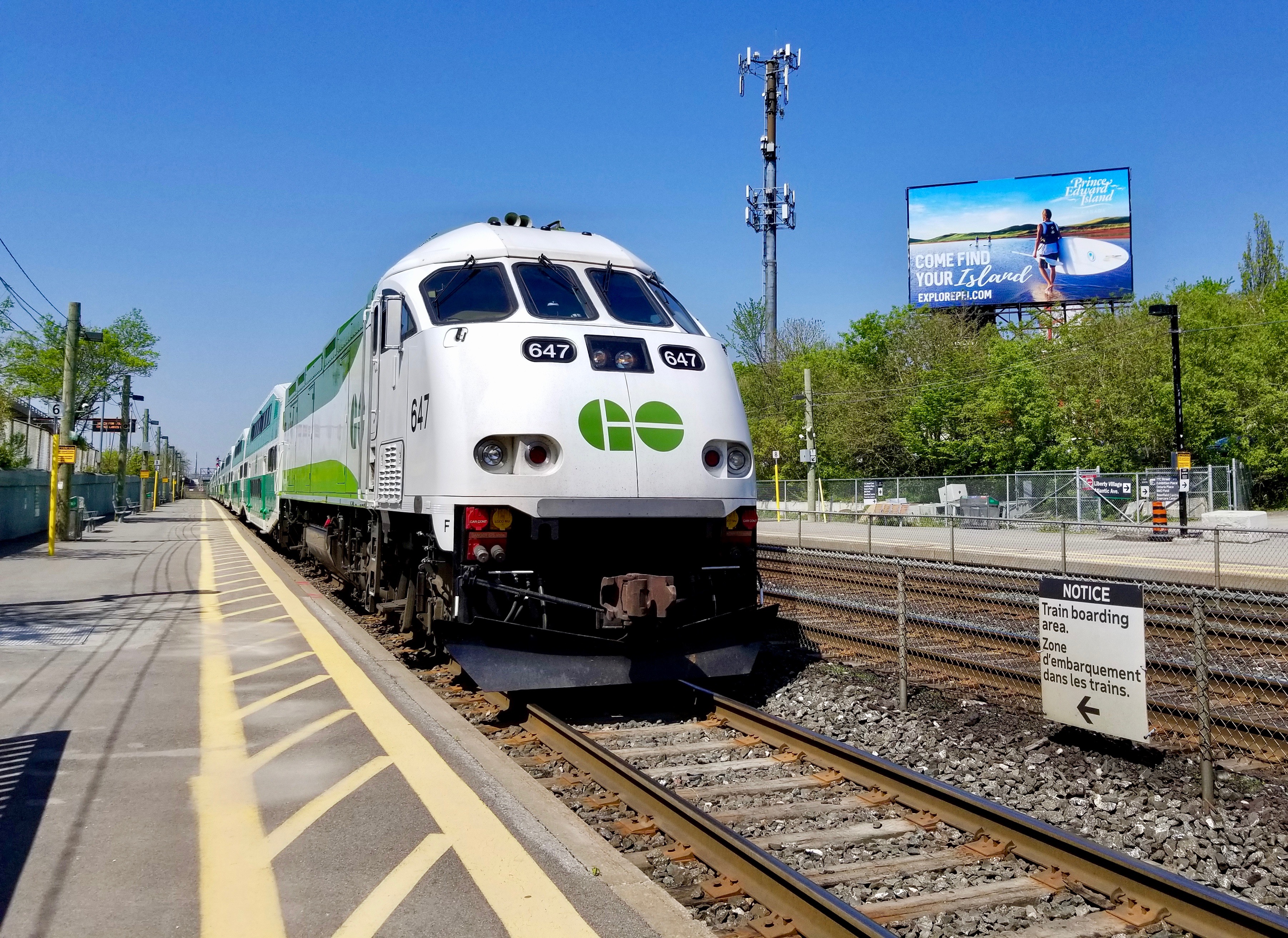 Railpictures.ca - ngineered4u Photo: First of the MP54AC GO 647 arrives ...