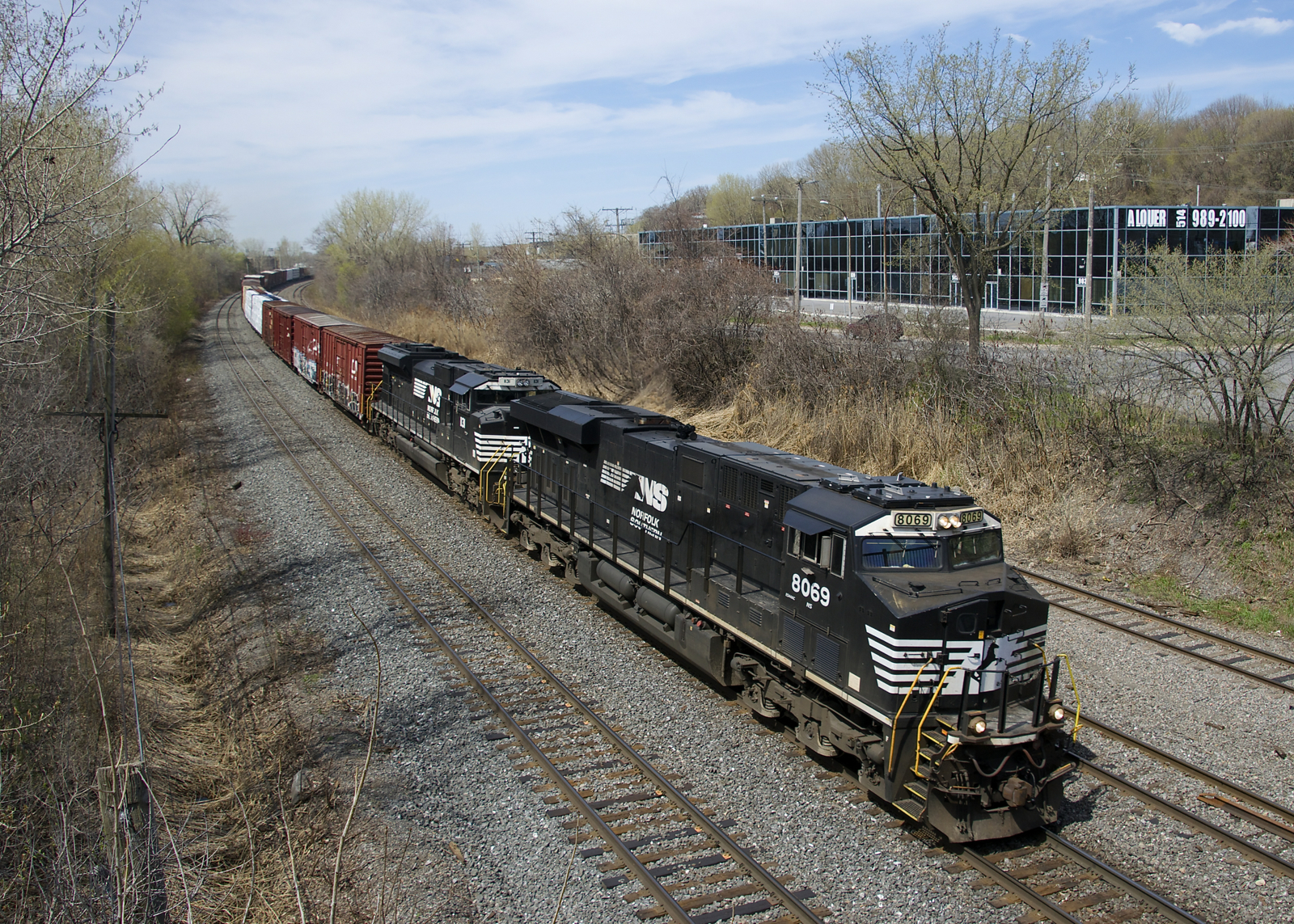 Railpictures.ca - Michael Berry Photo: Norfolk Southern (along with CN ...